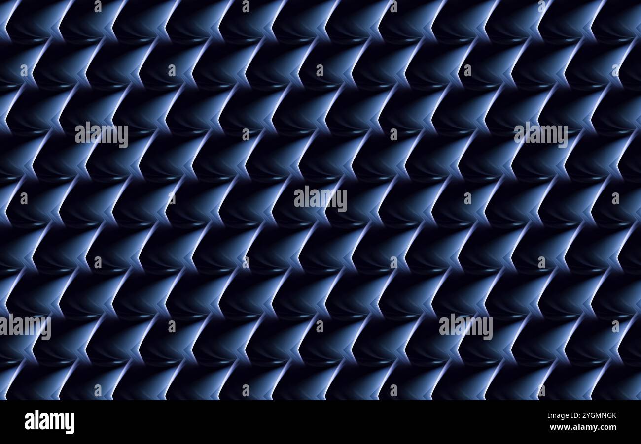 Illustration of a patterned background with blue repeating patterns ...