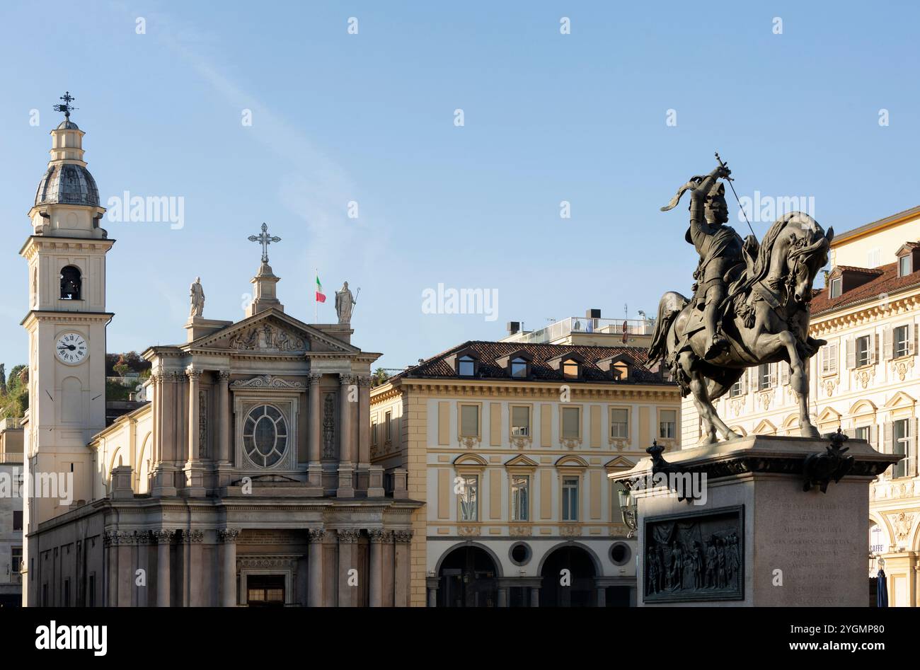 Piazza Carlo Alberto is one of the historic pedestrianized squares in ...