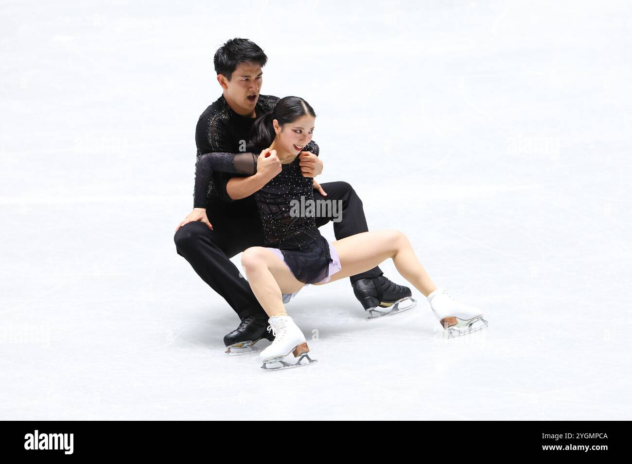 Tokyo, Japan. 8th Nov, 2024. Riku Miura & Ryuichi Kihara (JPN) Figure Skating : ISU Grand Prix ...