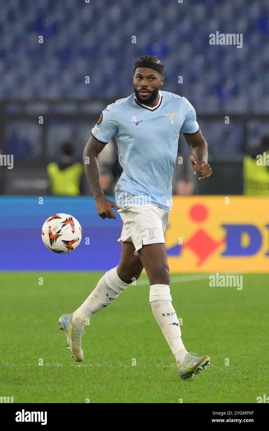Lazioâ s Nuno Tavares during the UEFA Europa League 2024-2025 football ...