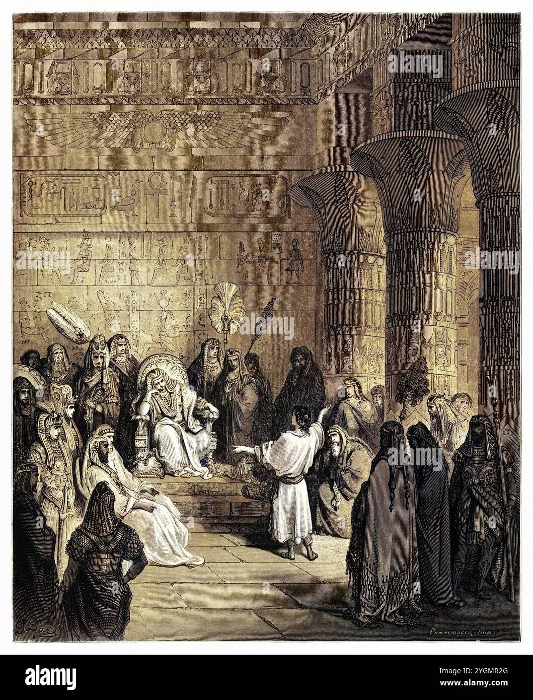 Egypt by gustave dore Cut Out Stock Images & Pictures - Alamy
