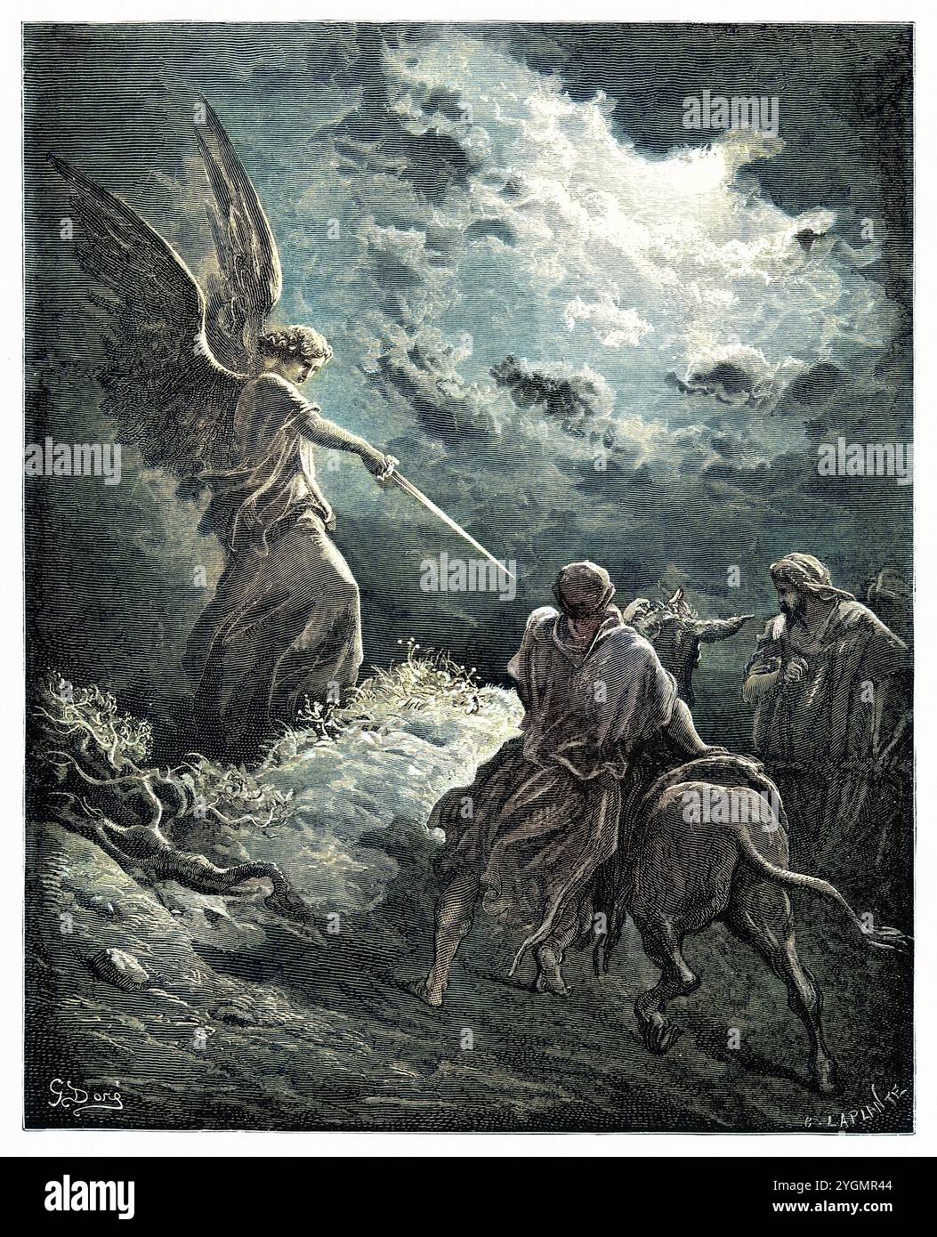 Balaam donkey hi-res stock photography and images - Alamy