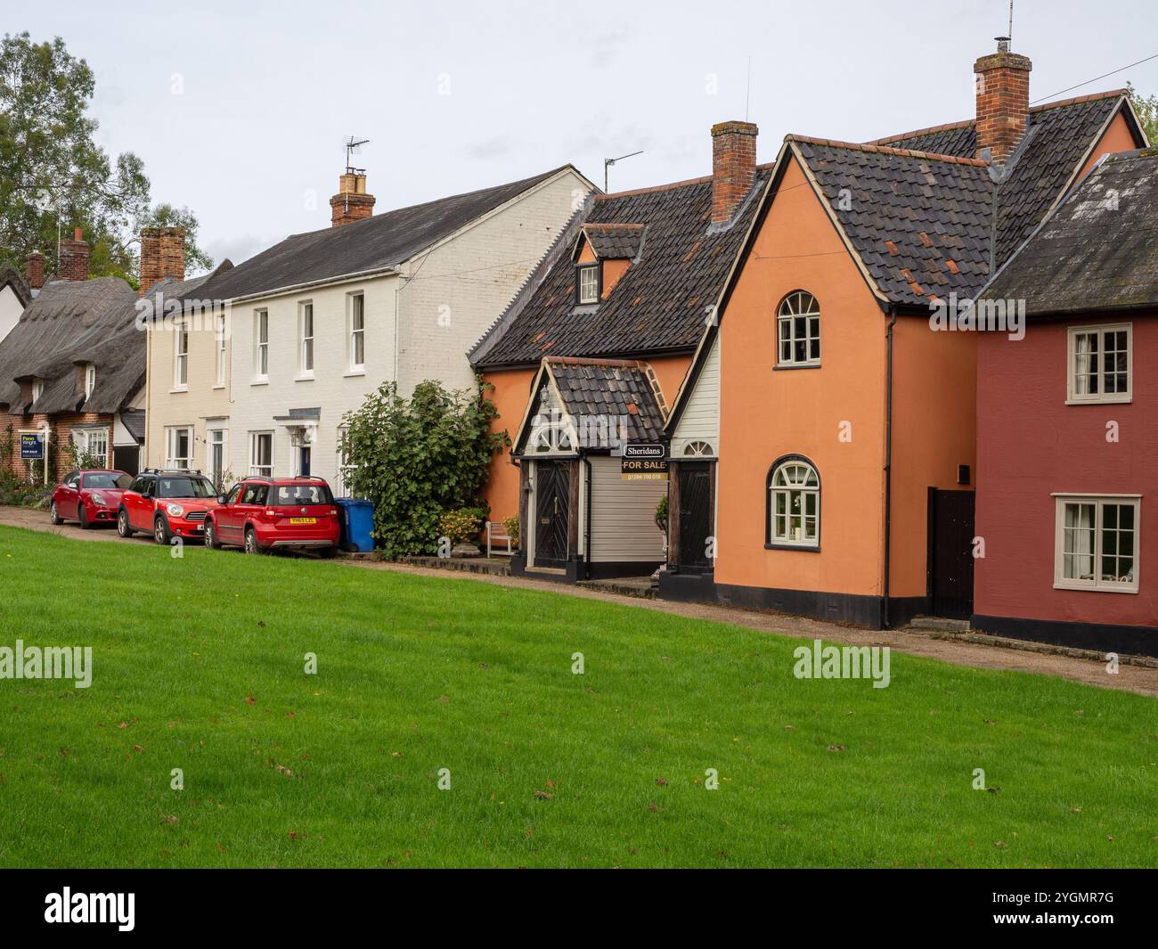 Village houses in autumn hi-res stock photography and images - Alamy