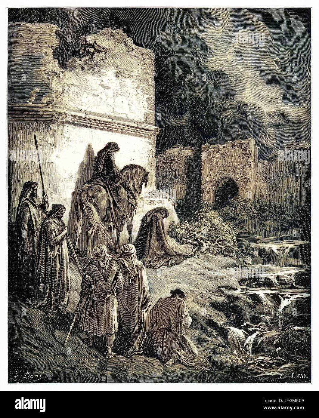 Nehemiah prophet gates jerusalem hi-res stock photography and images ...