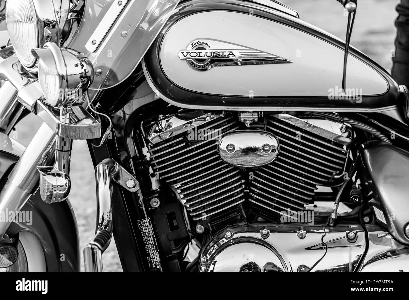 Chopper - Black and White Stock Photo - Alamy
