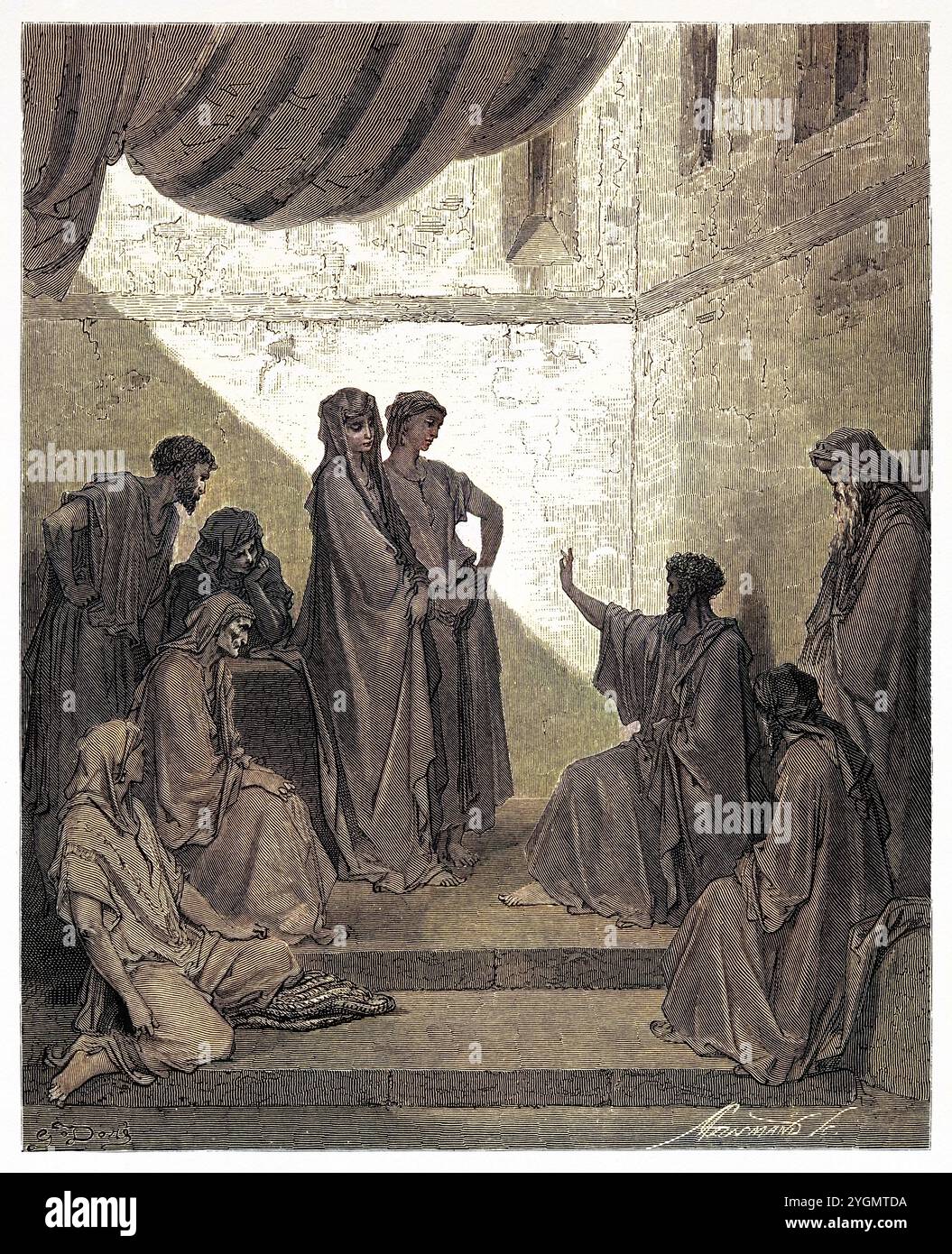Saint Peter preaching at Cornelius' house, a Roman centurion considered ...