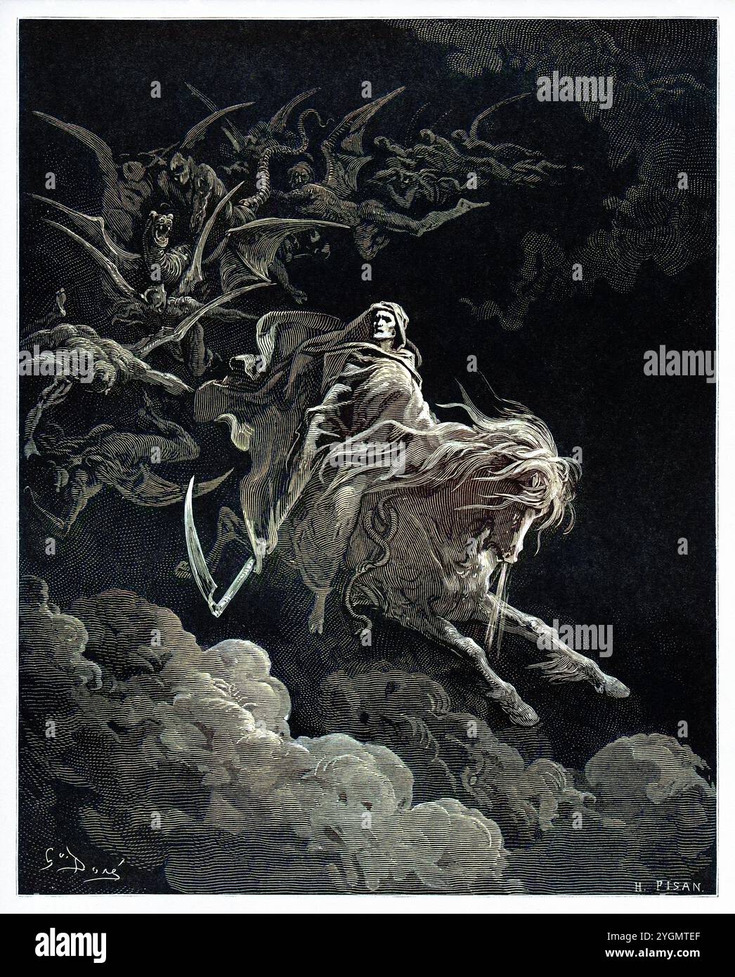 Death on pale horse hi-res stock photography and images - Alamy