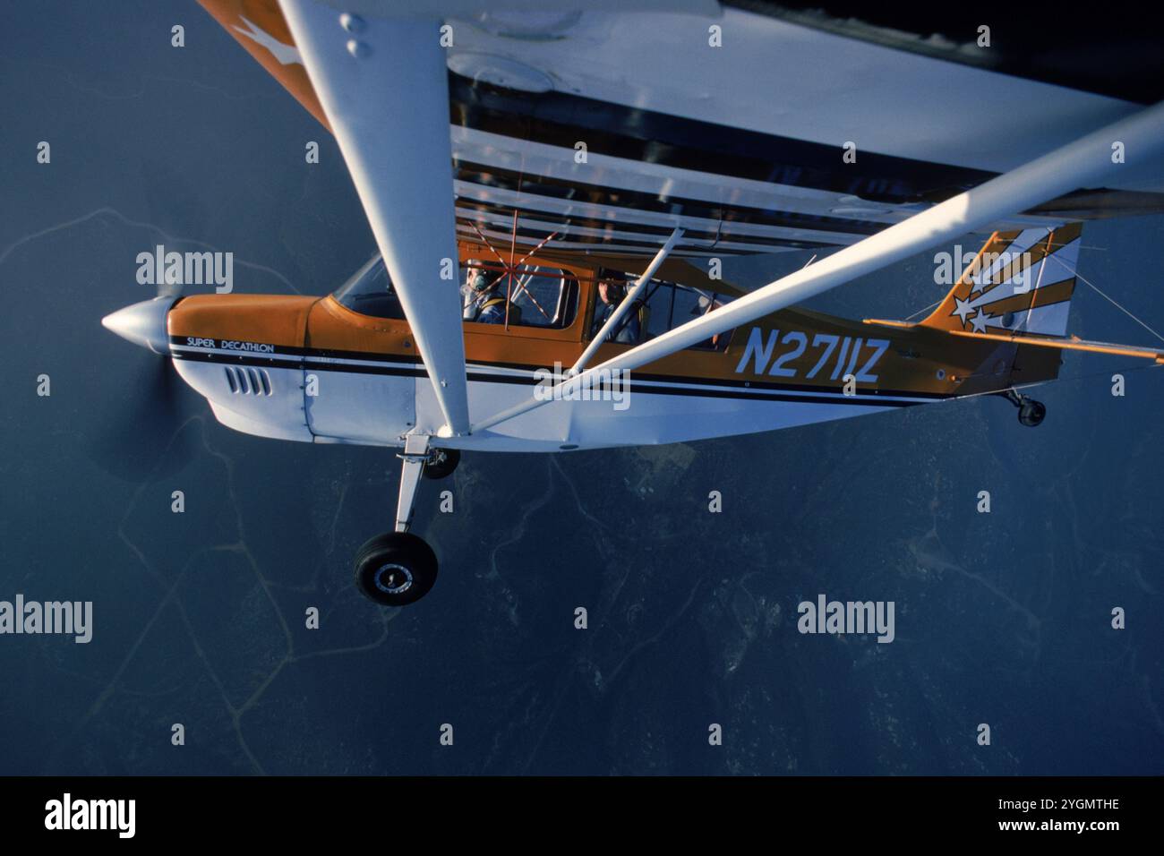 Single Engine Airplane Stock Photo - Alamy