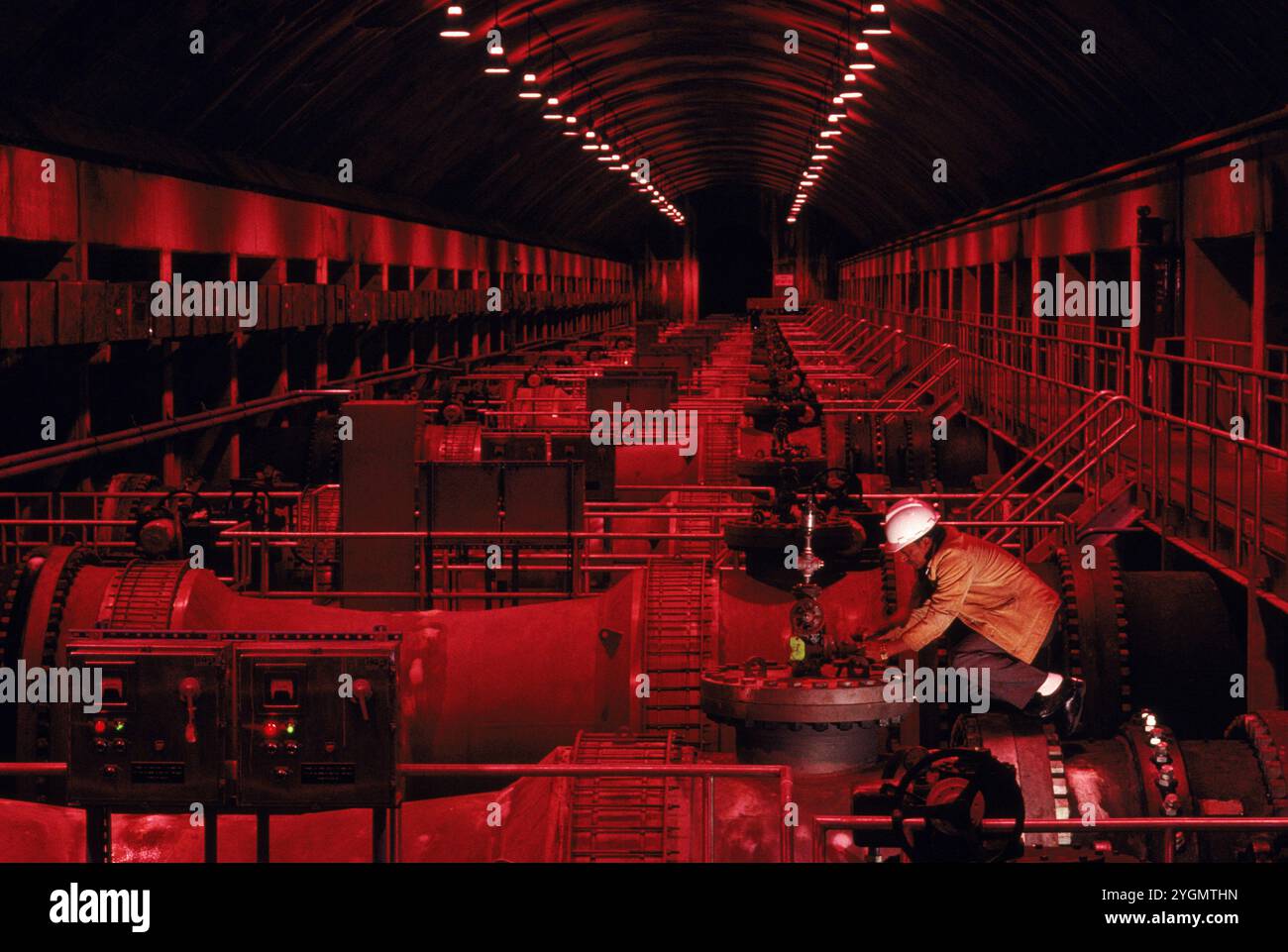 Valve Chamber in the Bronx Stock Photo - Alamy