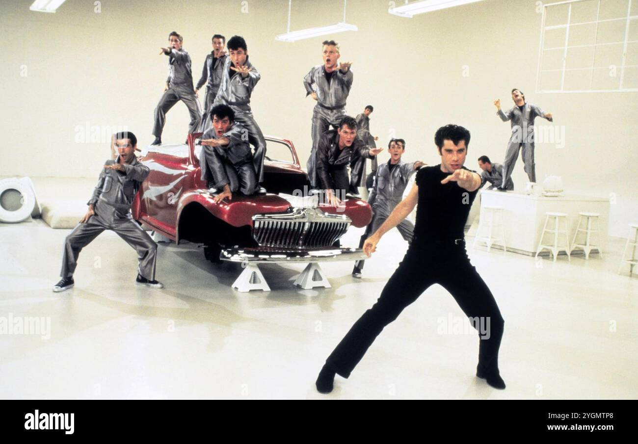 GREASE 1978 Paramount Pictures film musical with John Travolta as Danny ...