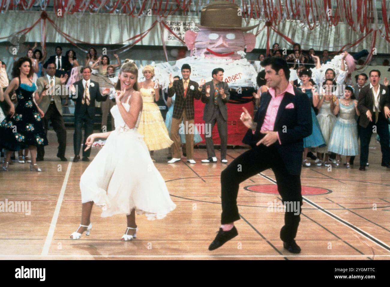 GREASE 1978 Paramount Pictures film musical with Olivia Newton-John as ...