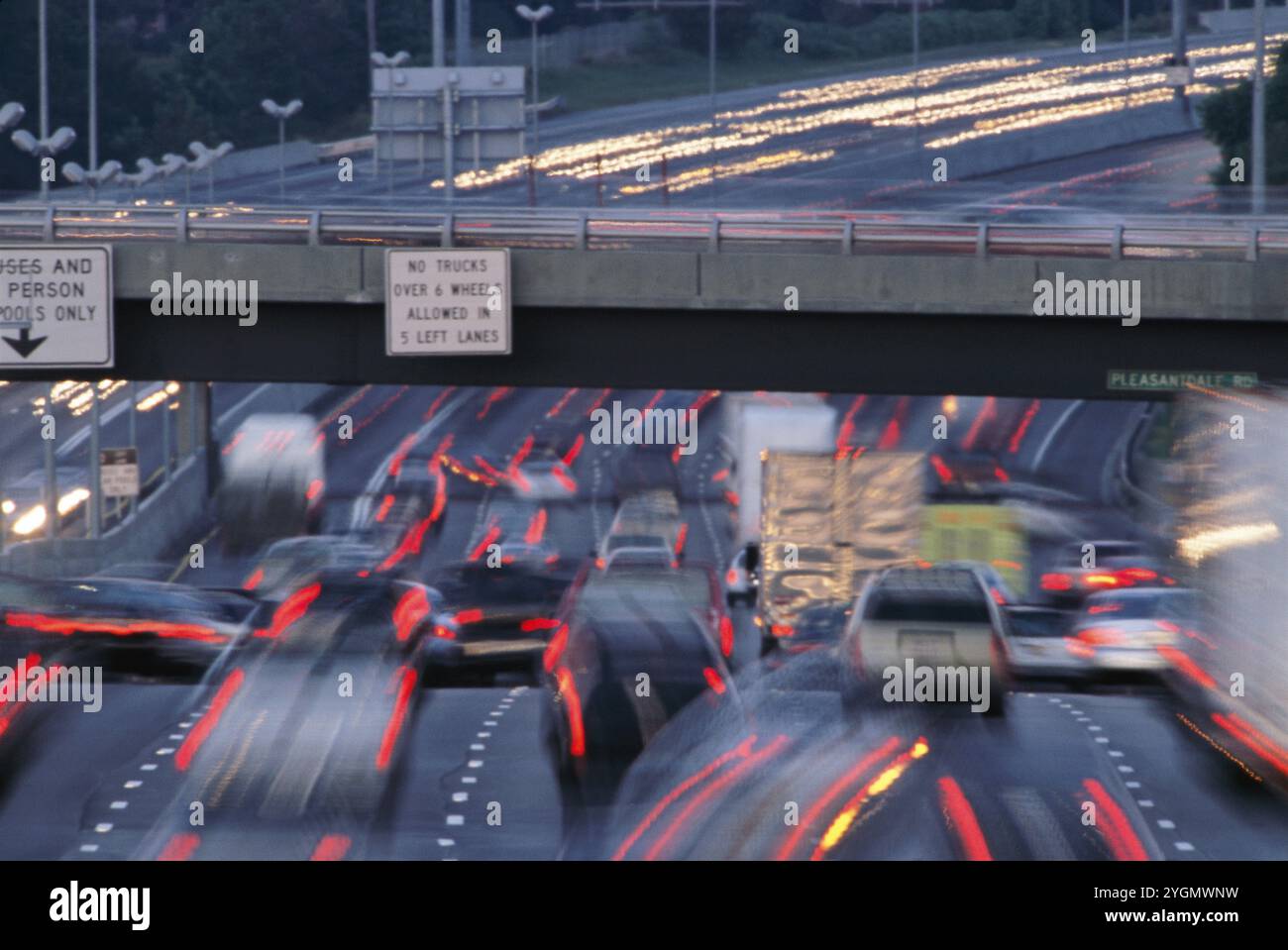 Atlanta traffic jam hi-res stock photography and images - Alamy