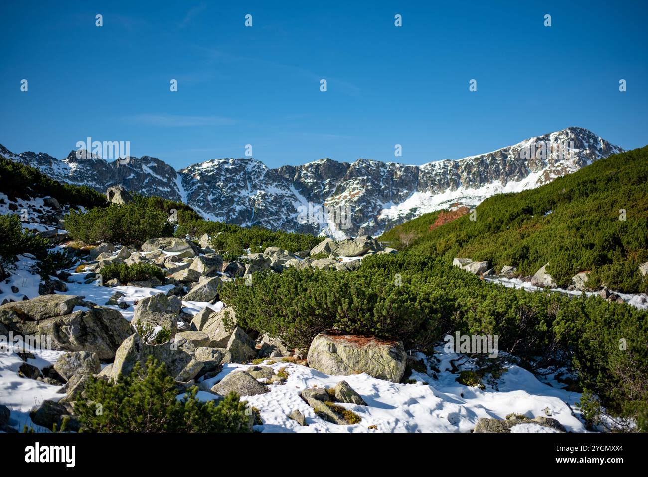 Unmatched mountain views in the Valley of Five Ponds, Tatra Mountains ...