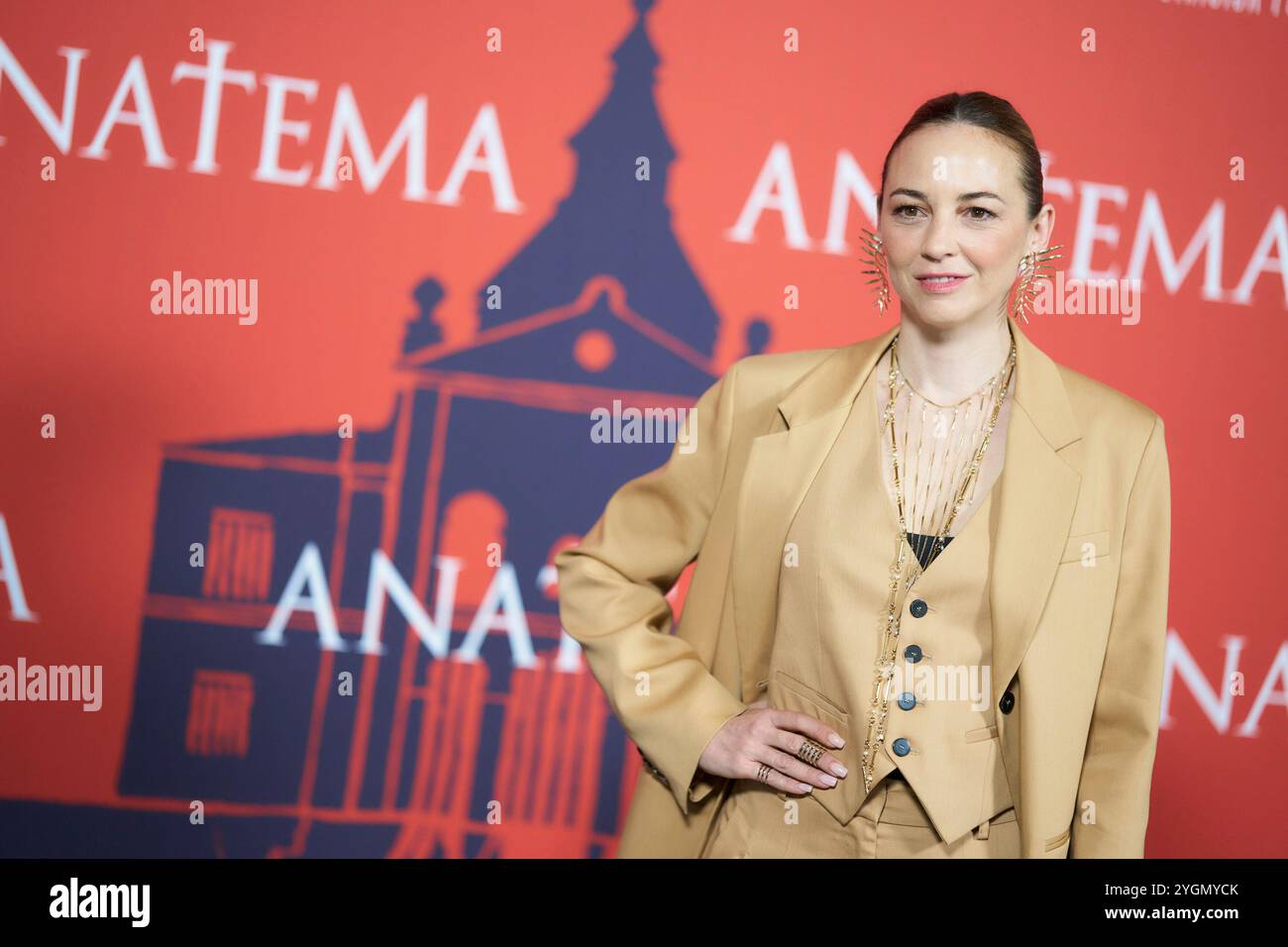 Madrid, Spain. 08th Nov, 2024. Leonor Watling attends 'Anatema ...