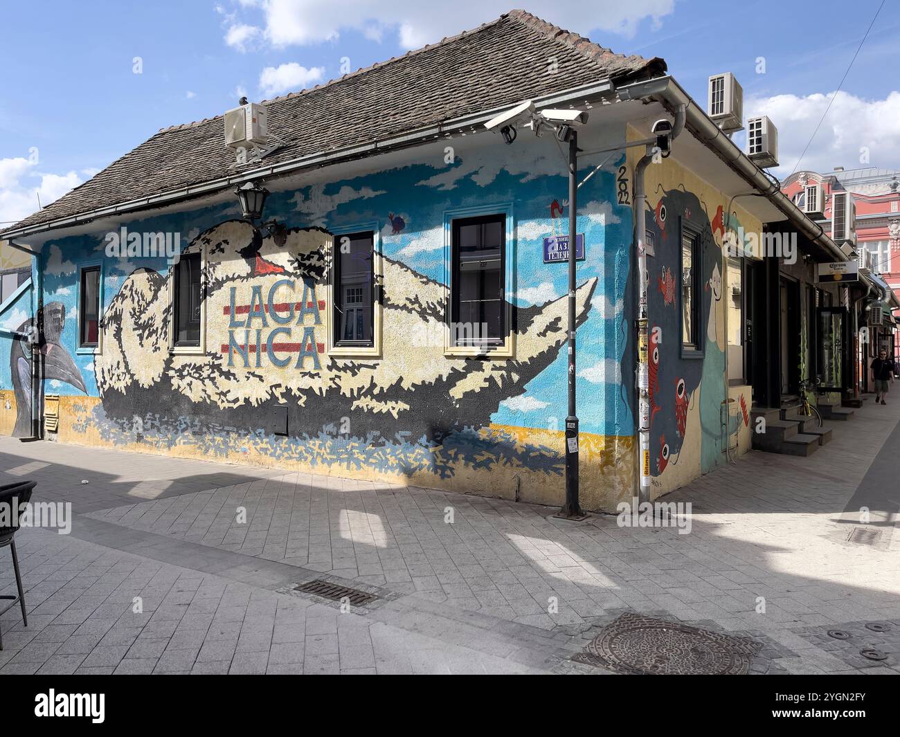 Street Art in Novi Sad, Serbia Stock Photo - Alamy