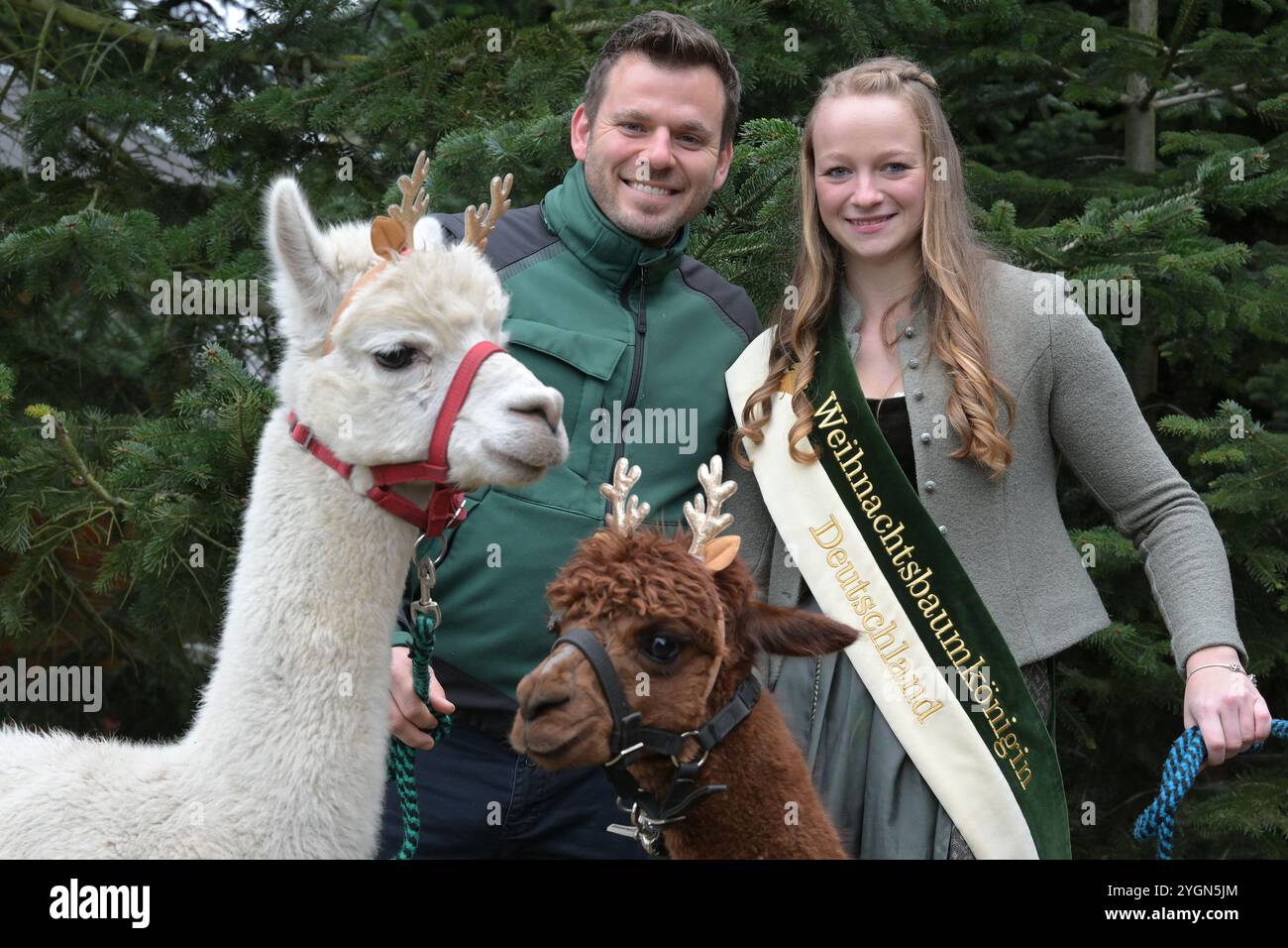 08 November 2024, Brandenburg, Werder (Havel): Christian Mai, junior ...
