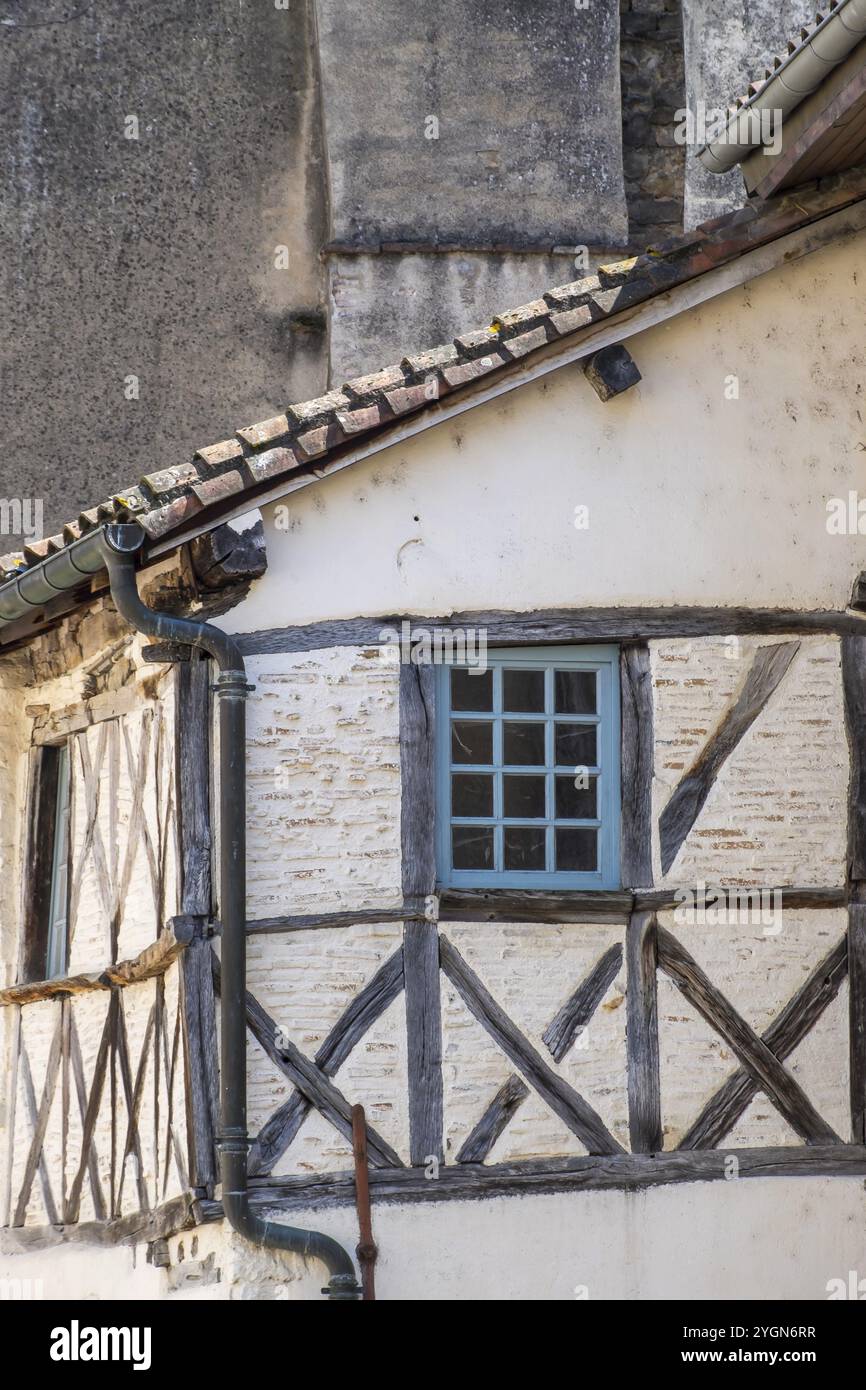 Medieval house, Cluny, Burgundy, France, Europe Stock Photo - Alamy