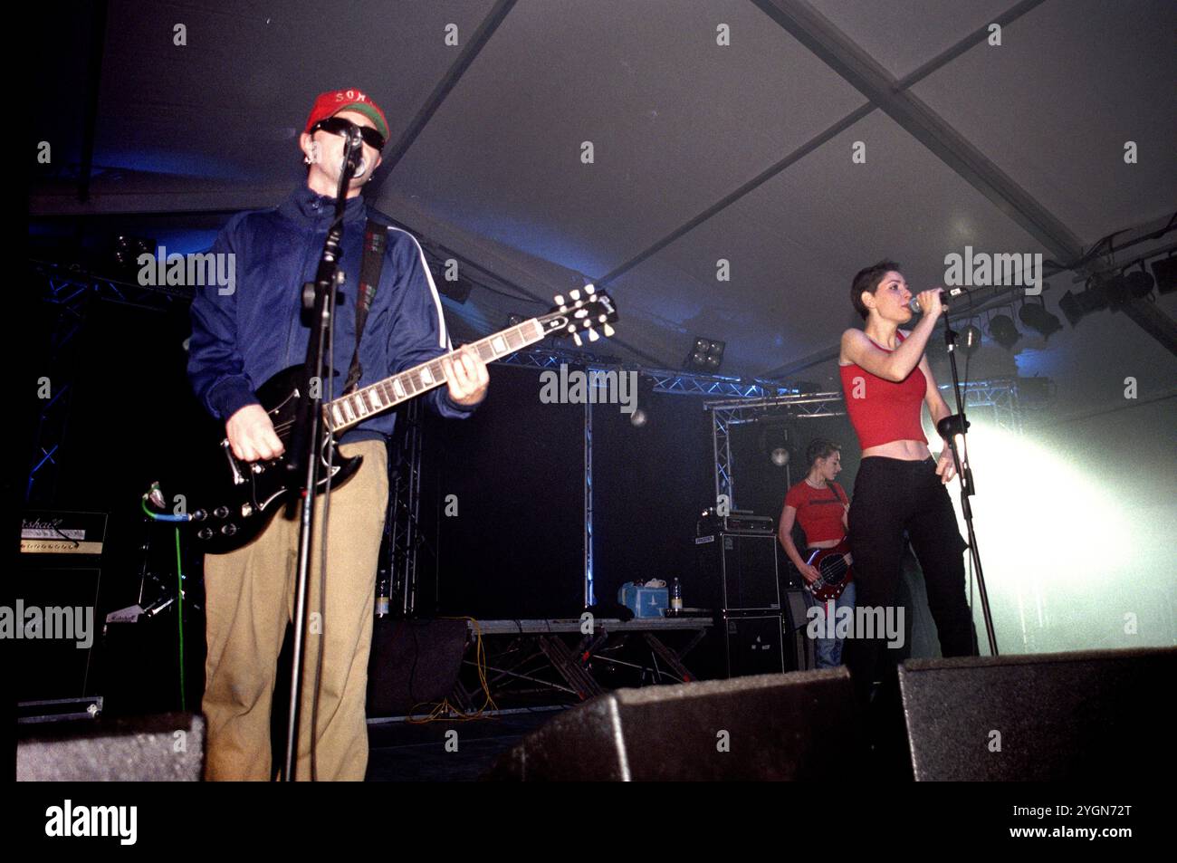 Milan Italy 02/07/1998 : Prozac+, Italian Punk Rock band,Gian Maria ...