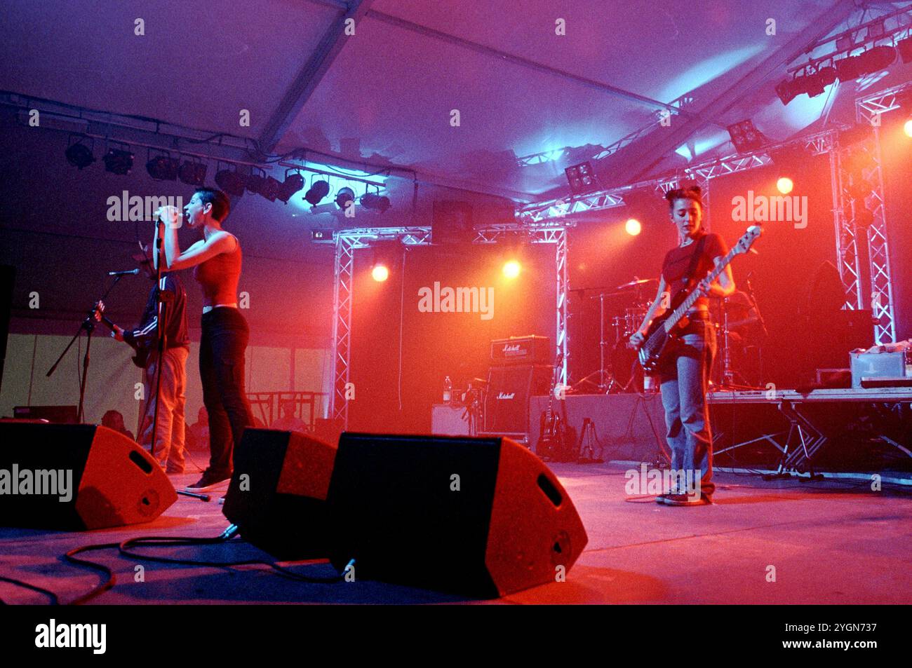 Milan Italy 02/07/1998 : Prozac+, Italian Punk Rock band,Gian Maria ...