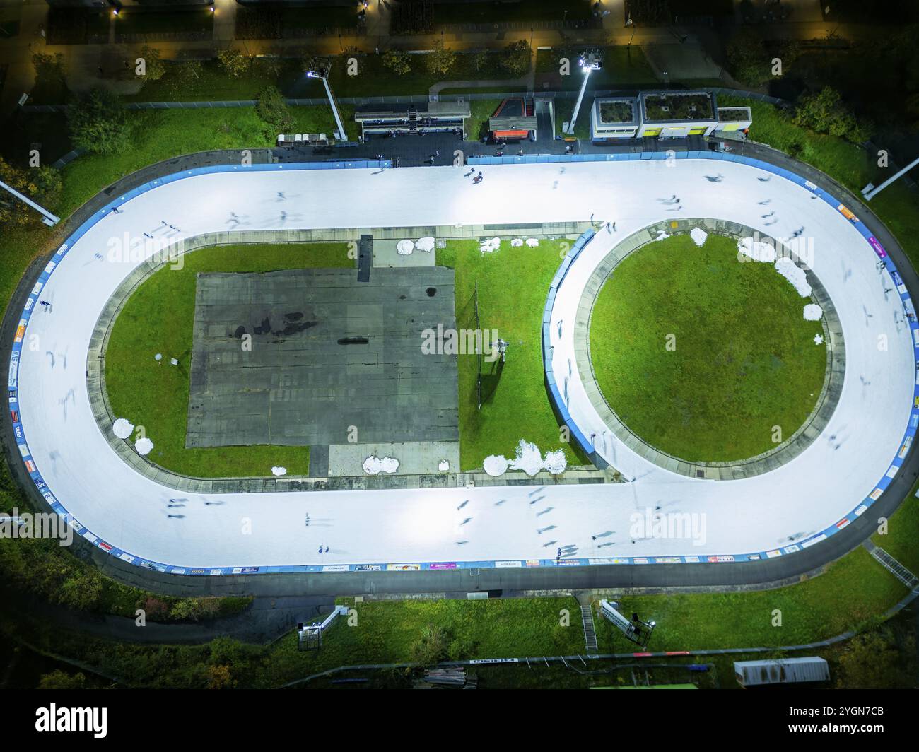 Birds eye view of the rink hi-res stock photography and images - Alamy