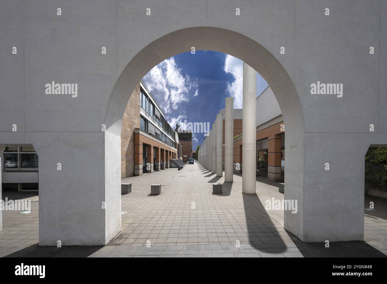 Street of Human Rights, the artwork created by the Israeli artist Dani ...