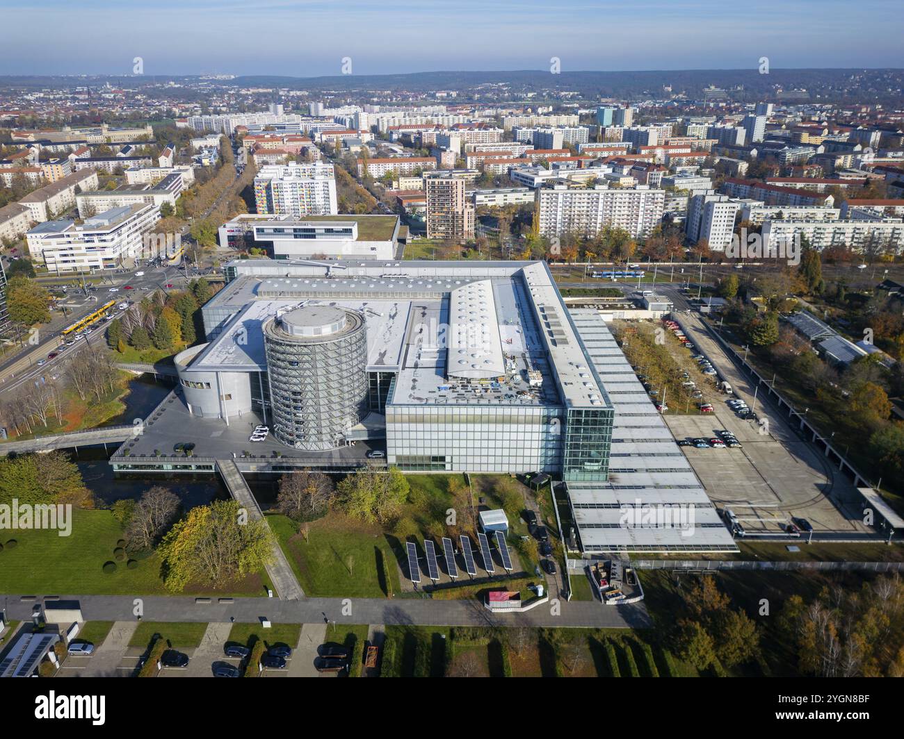 Modern factory top view flight hi-res stock photography and images - Alamy