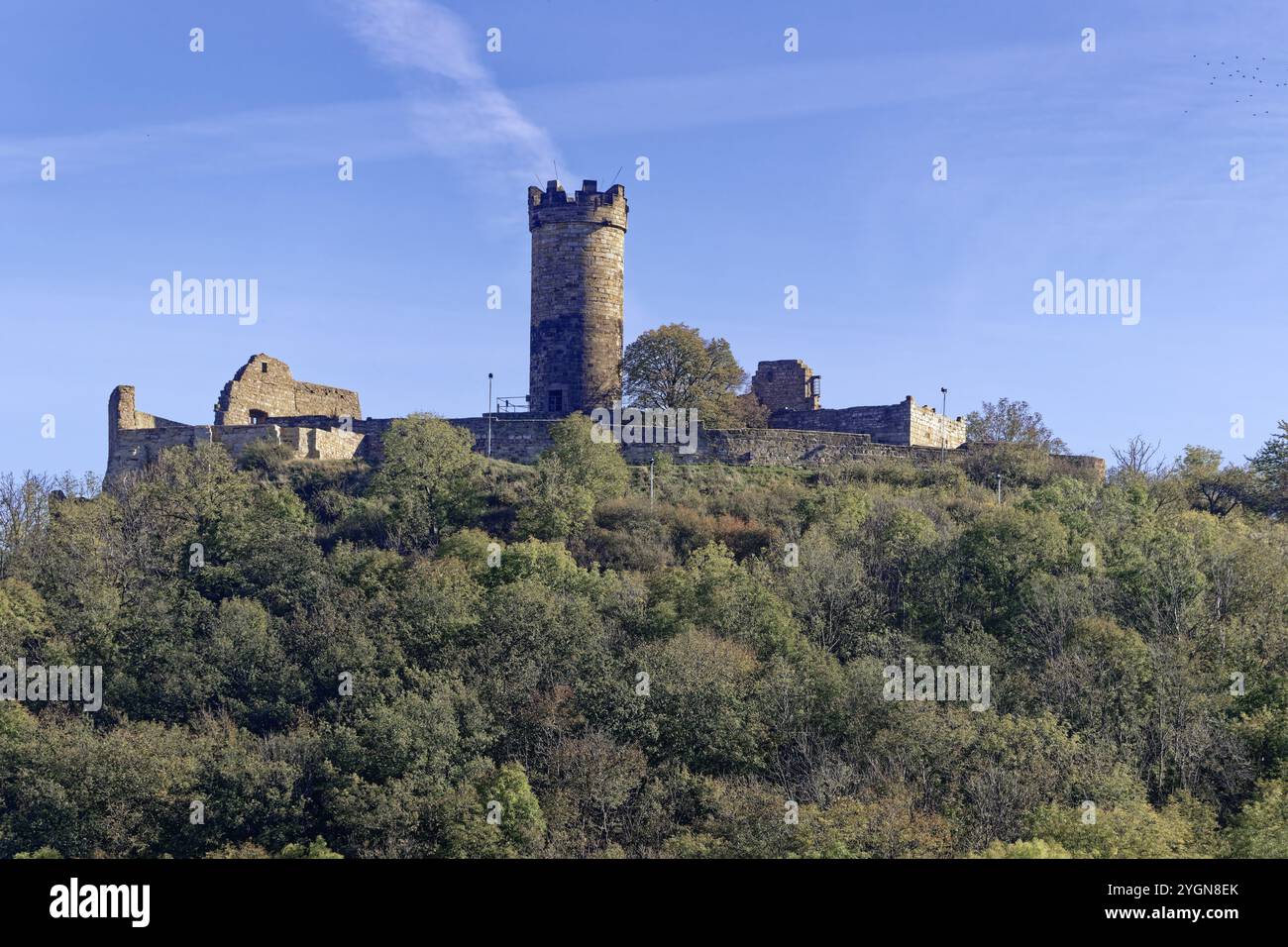 The hilltop castle of Muehlburg, also known as Muehlberg, is the oldest ...