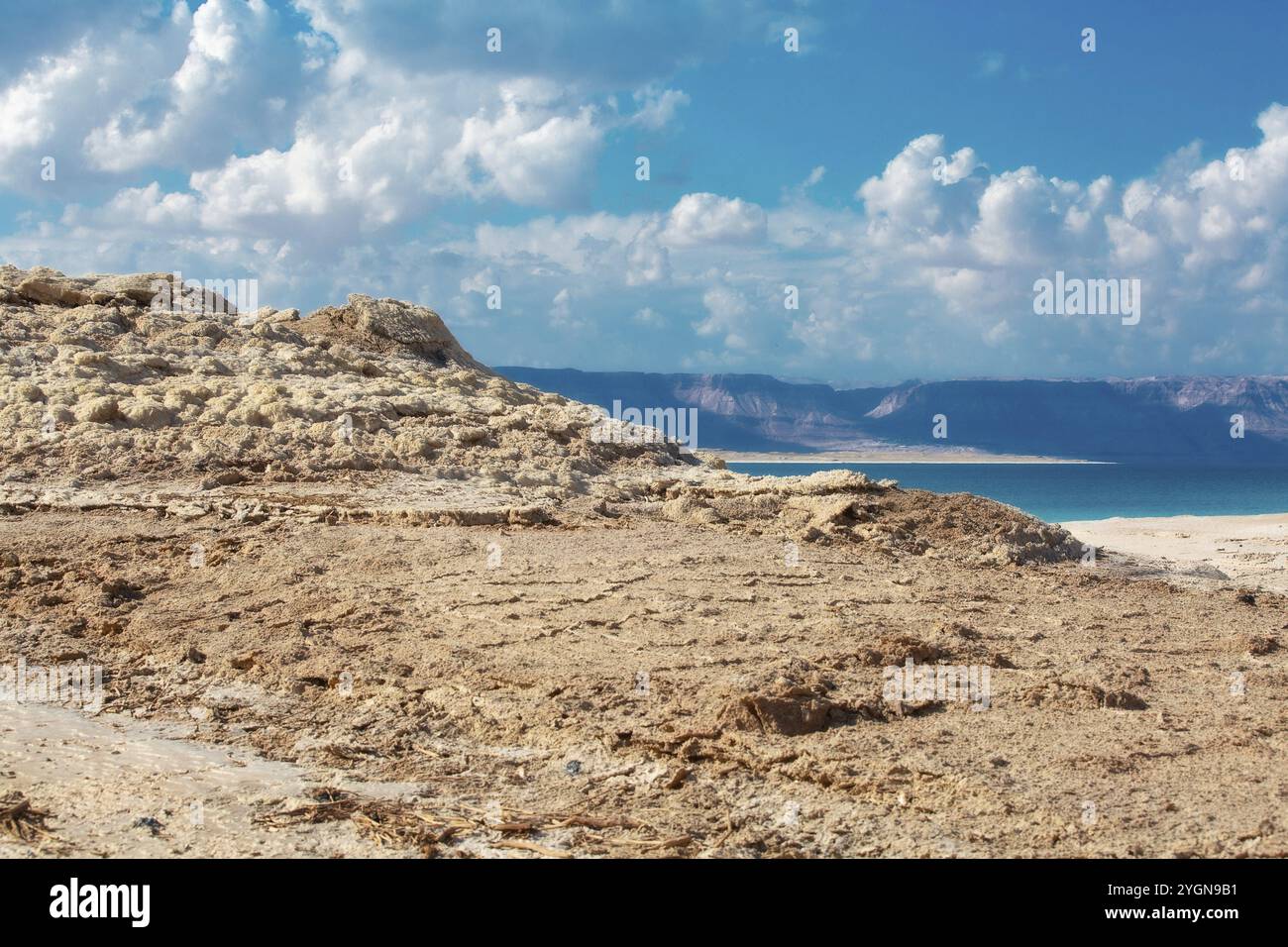Jordan dead sea salt rocks hi-res stock photography and images - Alamy