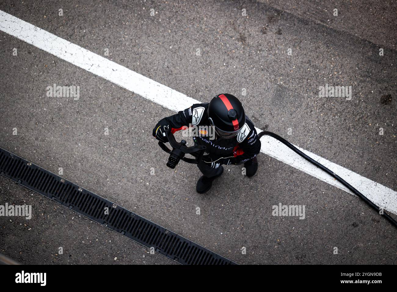 Pit boost, Mahindra Racing during the pre-season testing of the 2024-25 ...