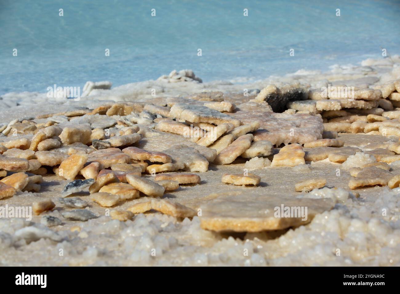 Salt crystals formation hi-res stock photography and images - Alamy