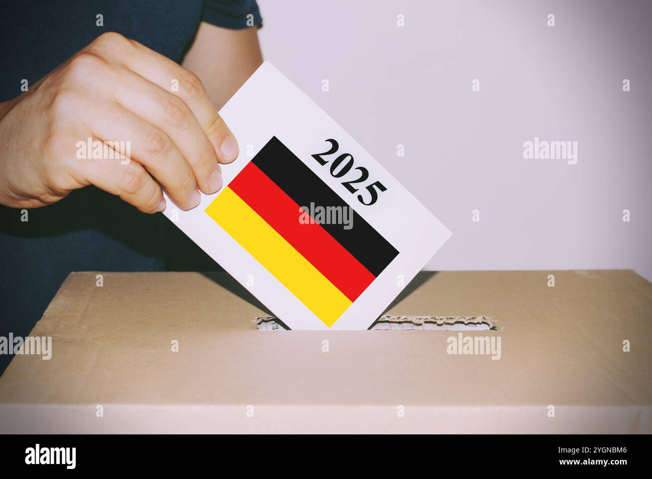 German political election vote concept Stock Photo - Alamy