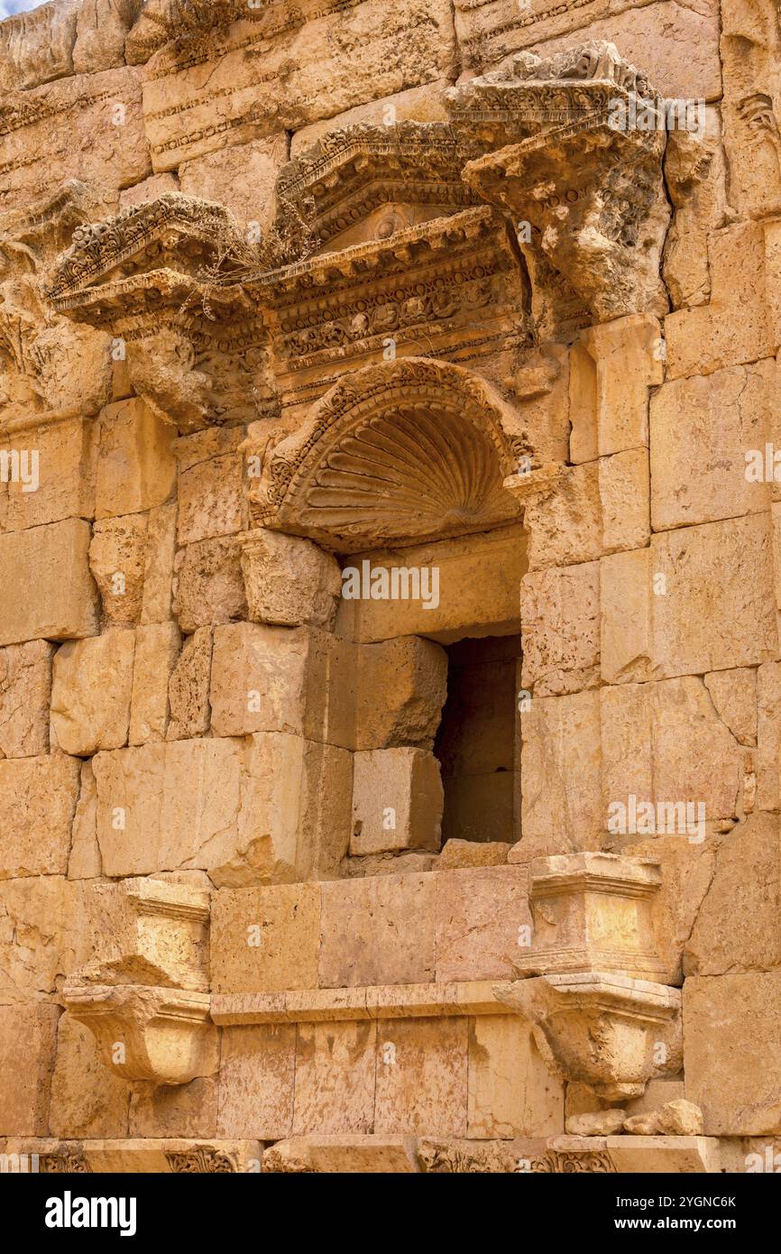 Jerash Gerasa, Jordan, ancient roman ruins, Asia Stock Photo - Alamy