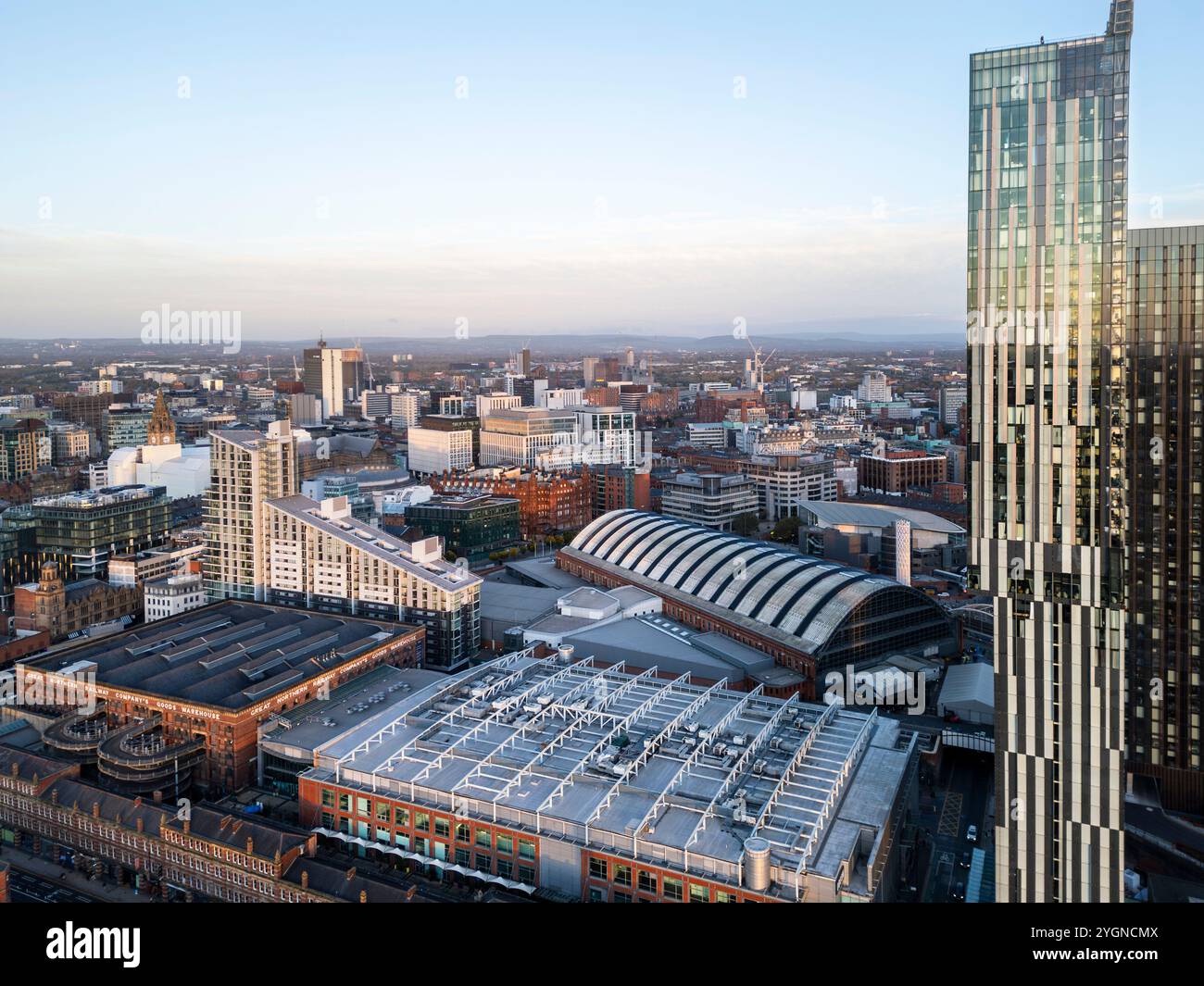 City tower manchester city centre hi-res stock photography and images ...