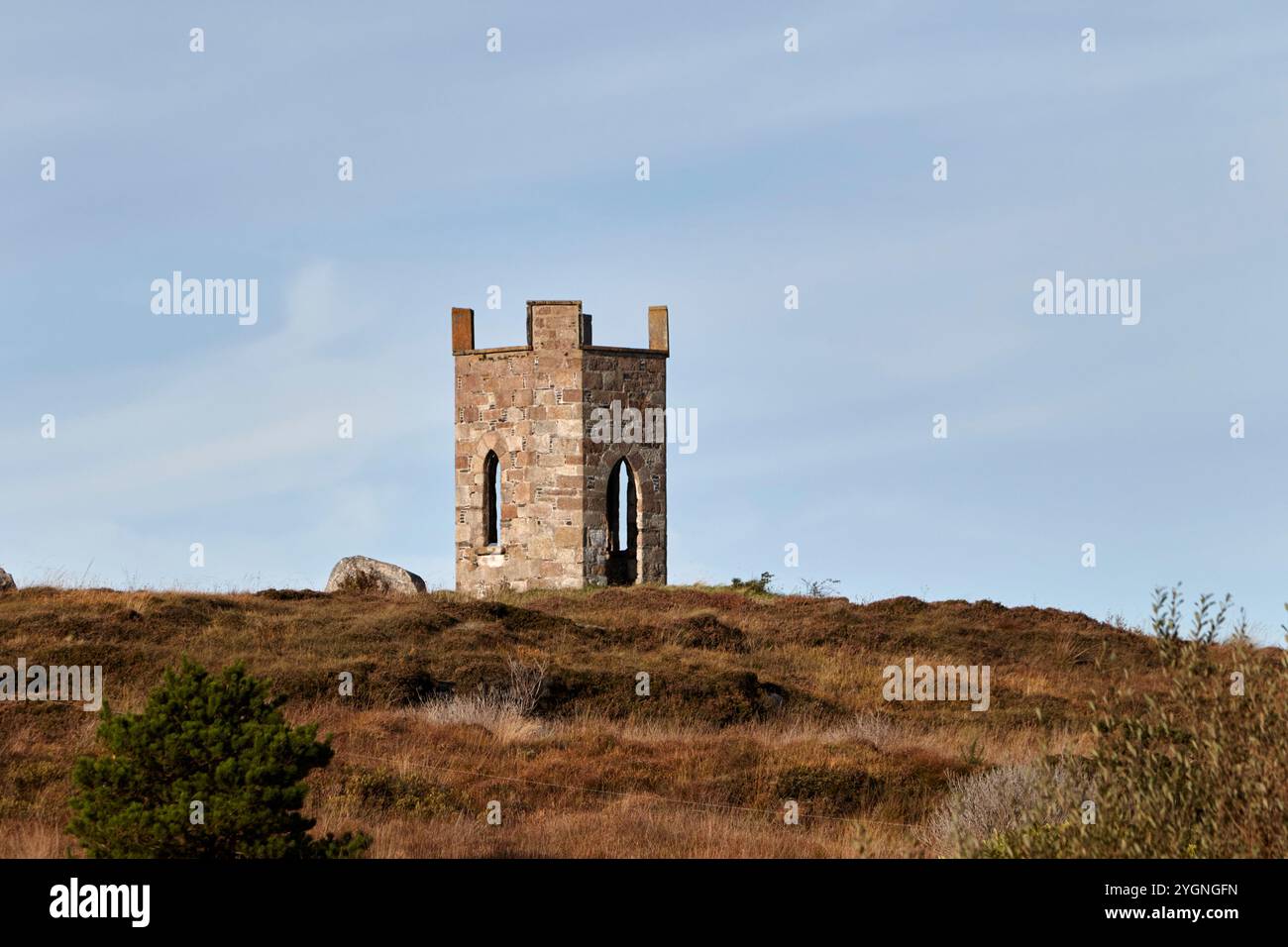 bunbeg coastal lookout tower, county donegal, republic of ireland Stock ...