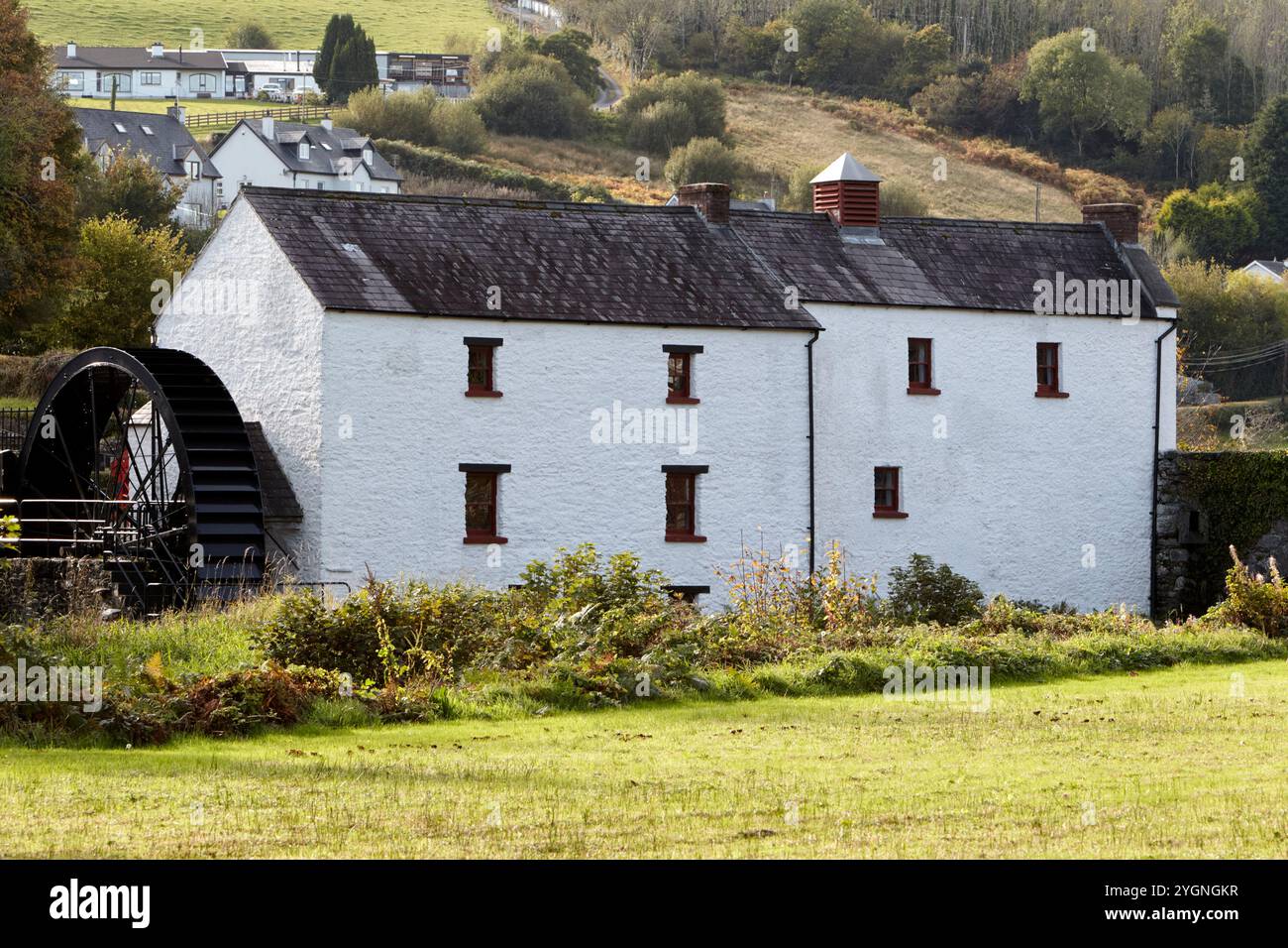 Corn mill and waterwheel hi-res stock photography and images - Alamy