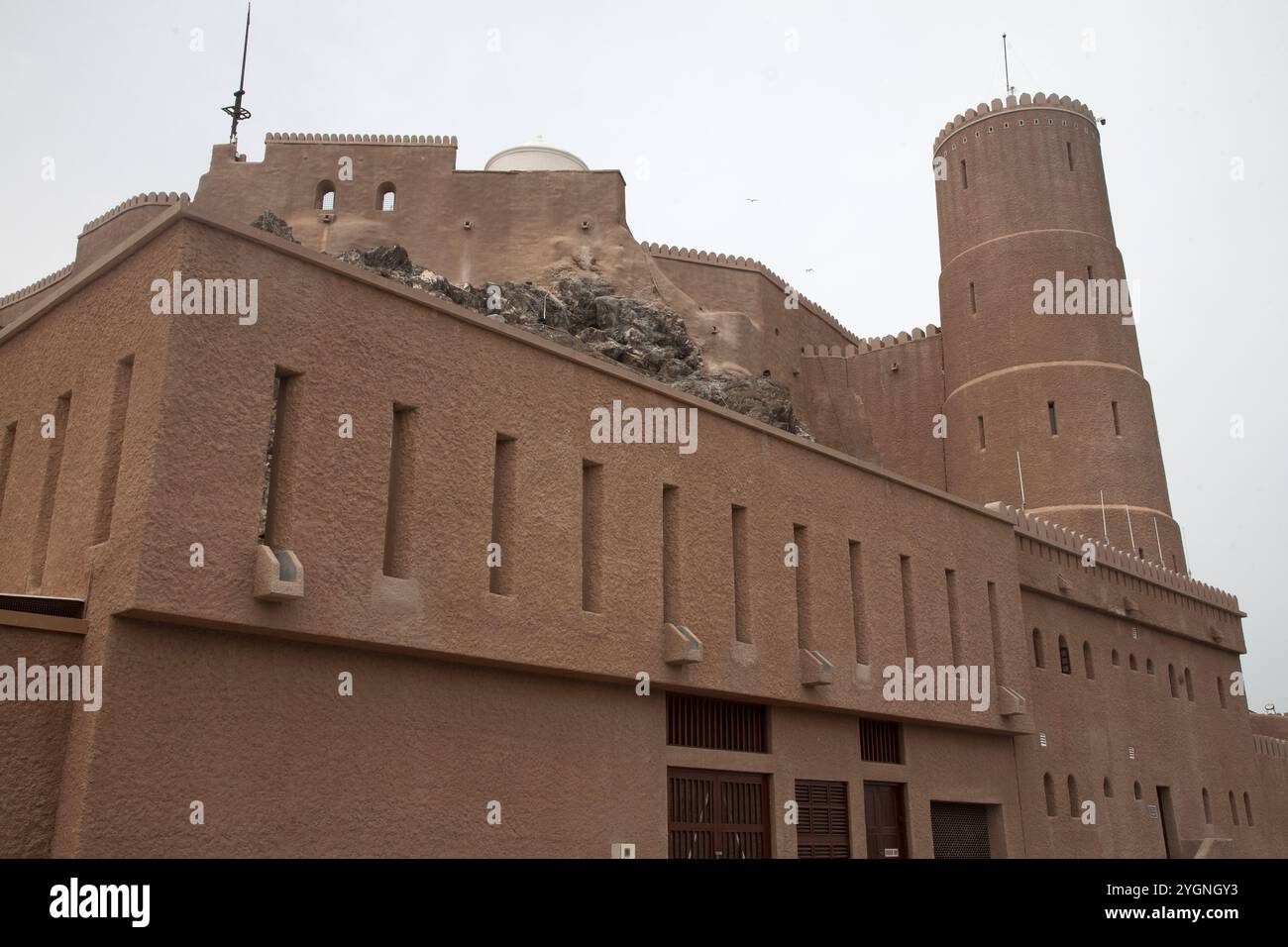 al mirani fort old muscat oman middle east Stock Photo - Alamy