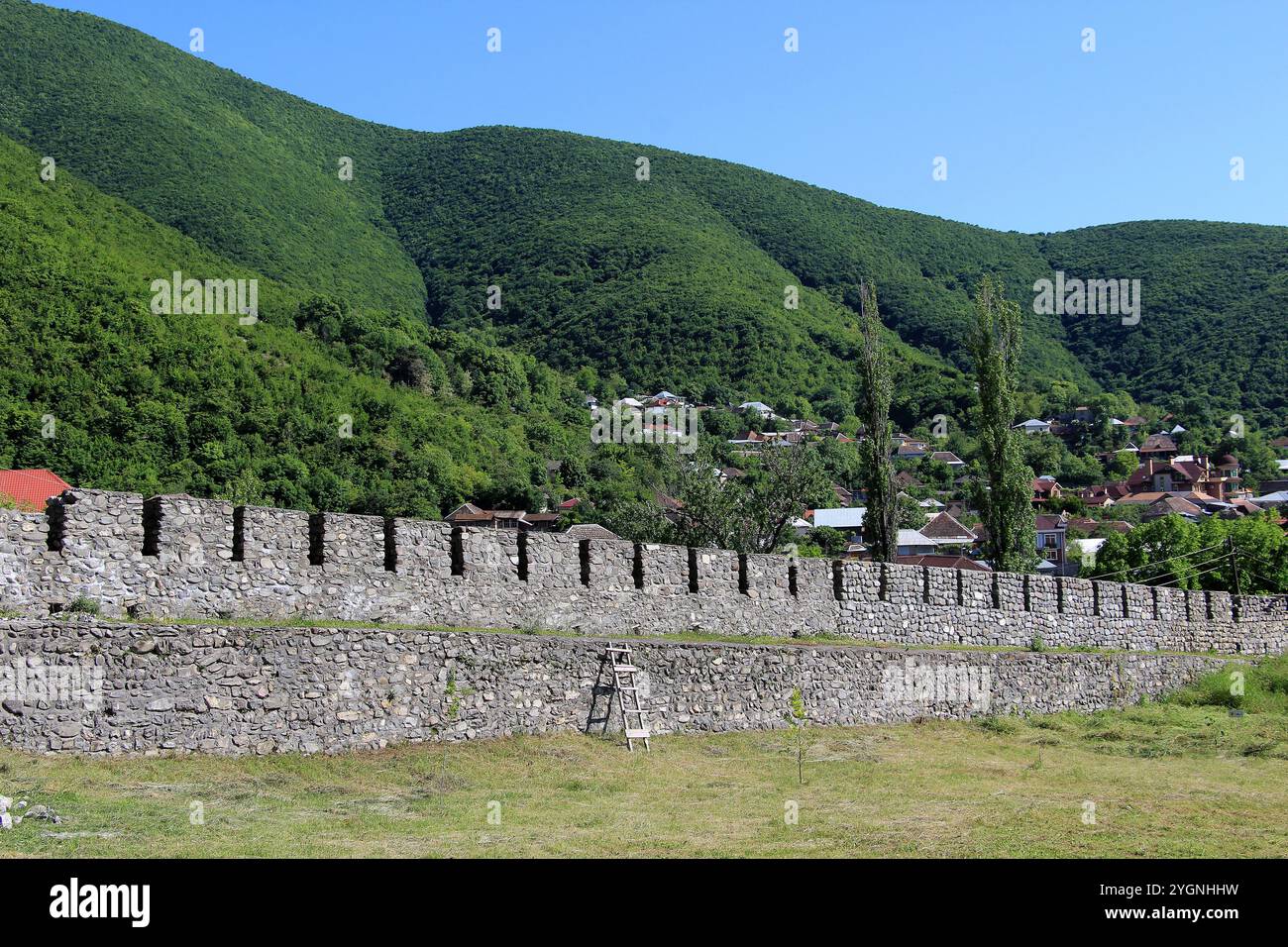 Sheki Castle was built in the 18th century during the Sheki Khanate ...