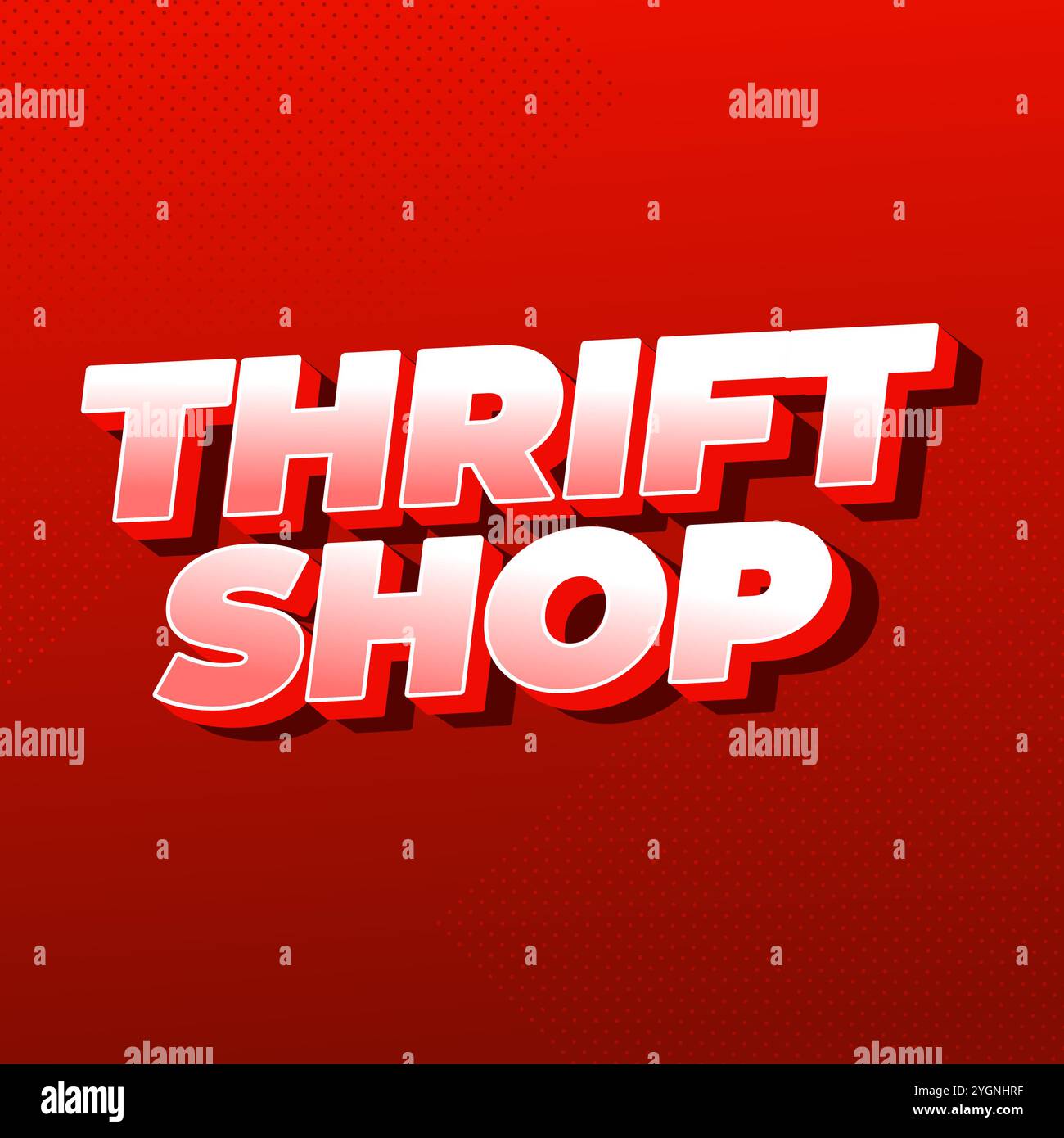 Woman shopping in thrift store Stock Vector Images - Alamy