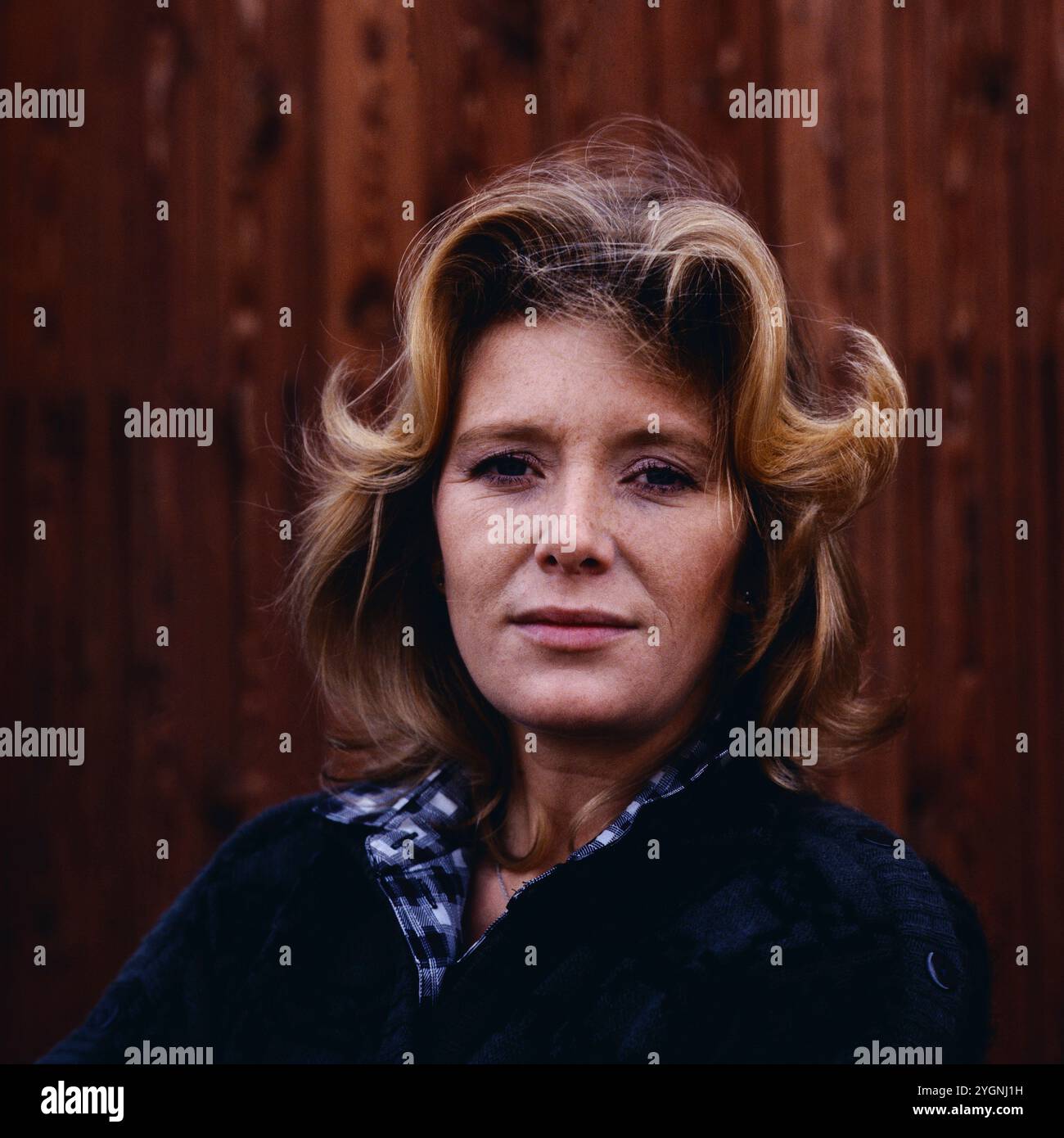 Jutta Speidel, deutsche Schauspielerin, Portrait, 1985 Stock Photo - Alamy