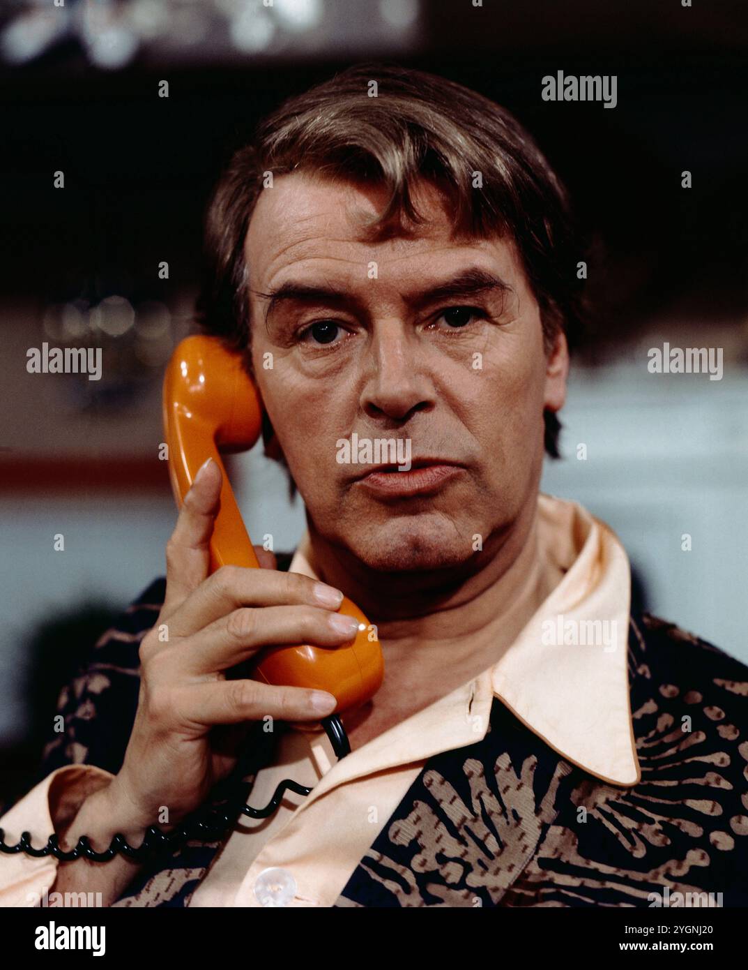 O. W. Fischer, österreichischer Schauspieler, Portrait, circa 1970 ...