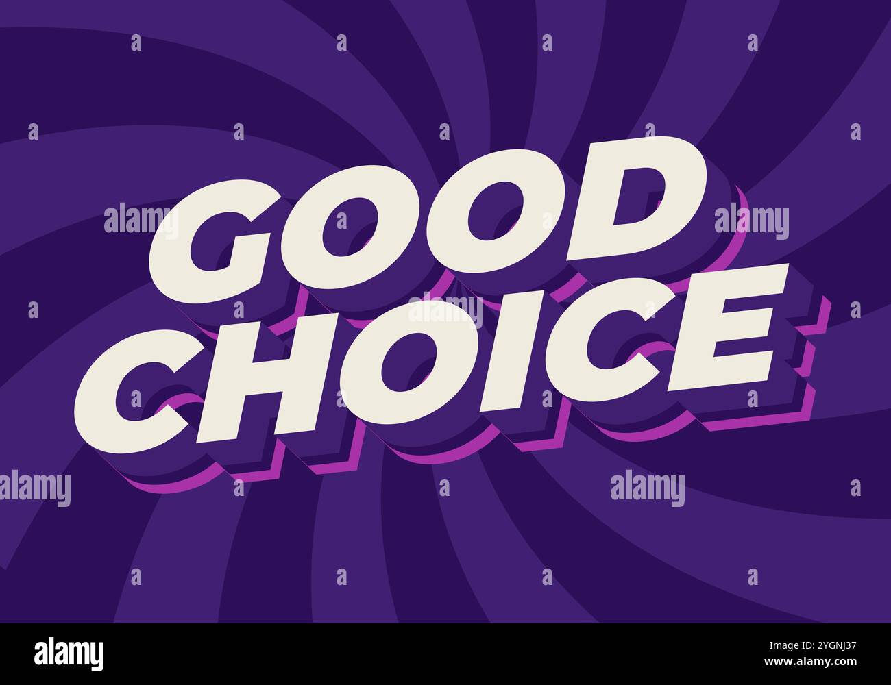 Good choice. Text effect design with bold fonts for social media ...