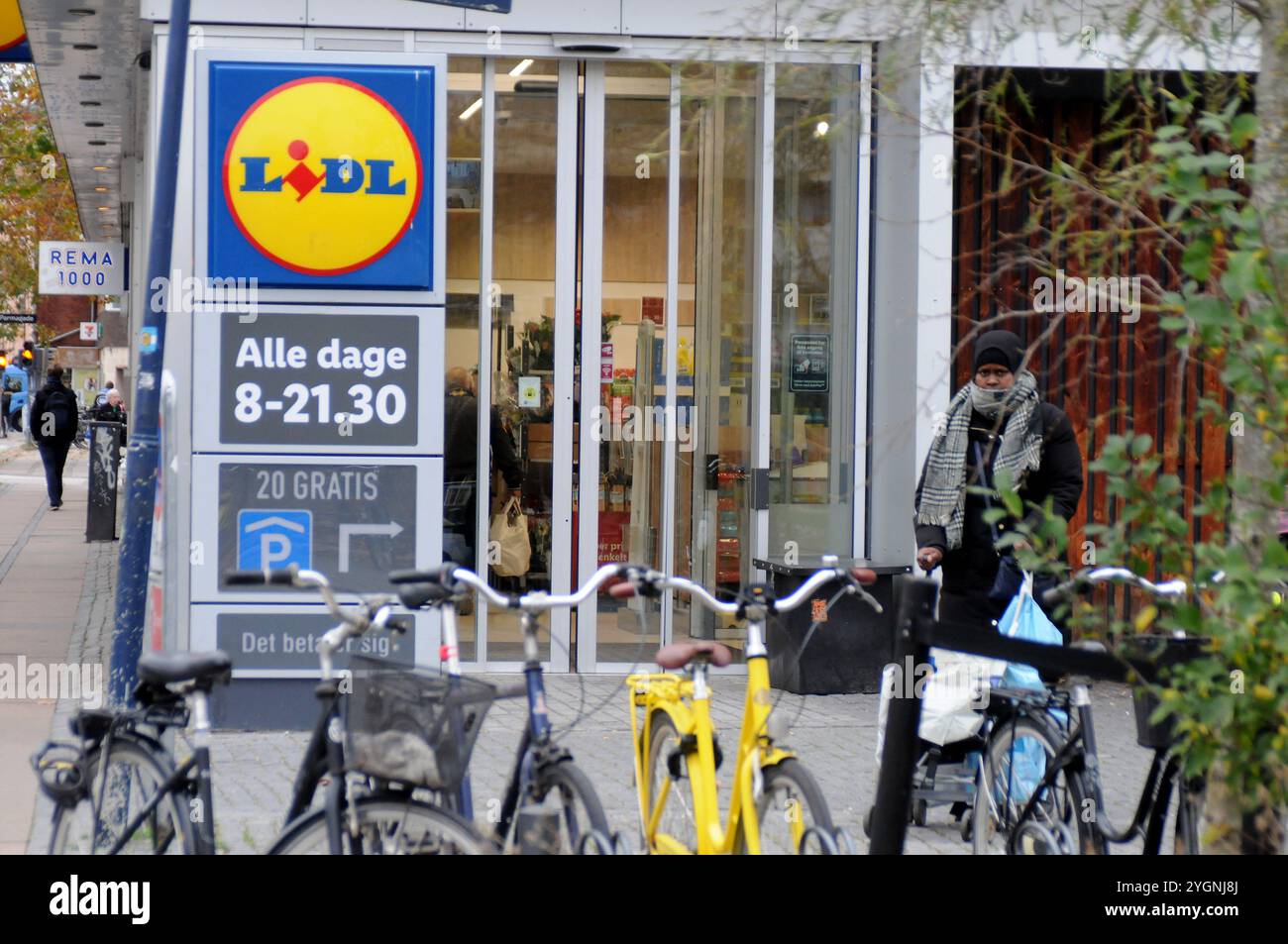 Copenhagen/ Denmark/08 Nov. 2024/Geran lidl grocery chain store n ...