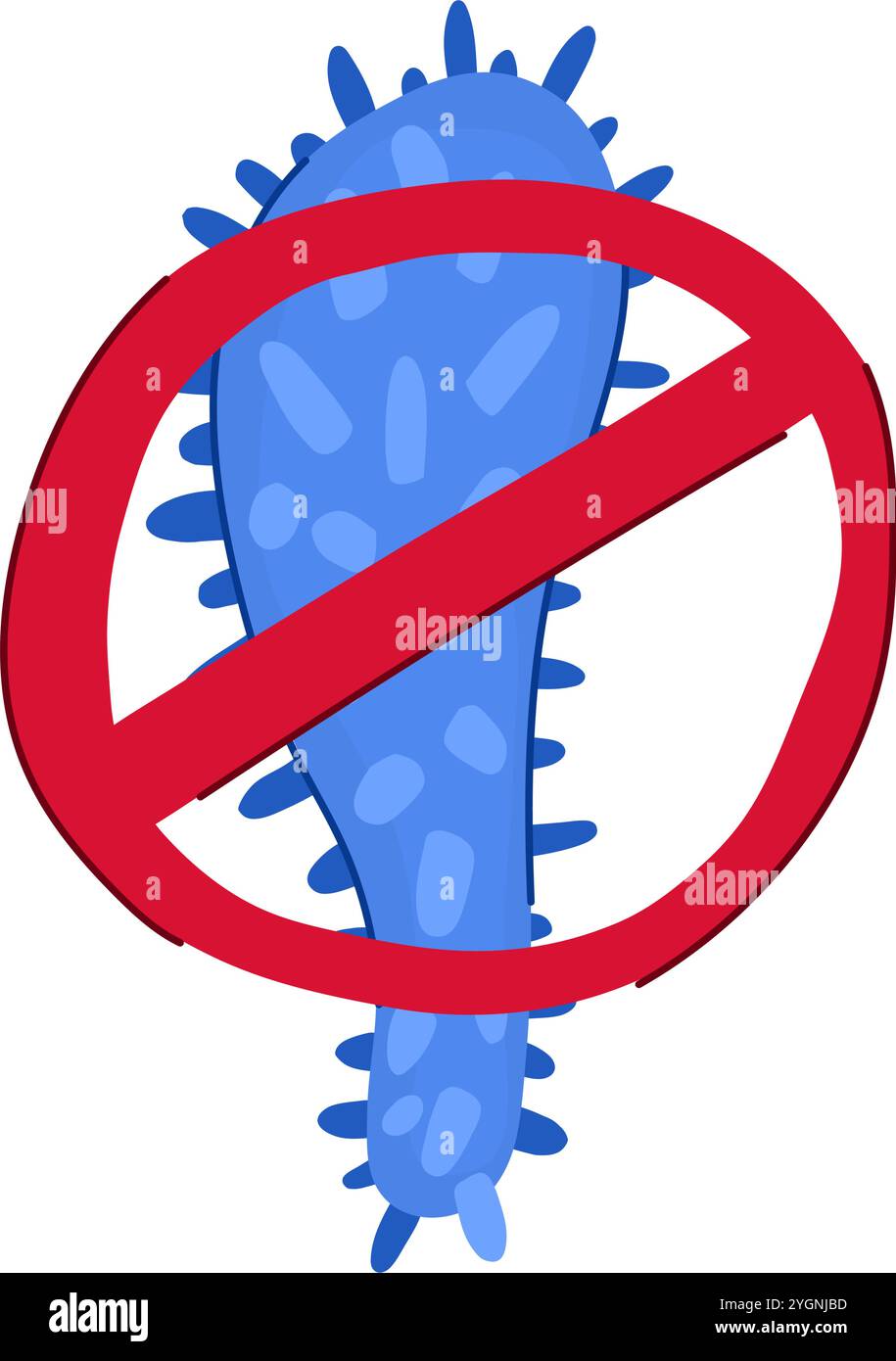 kill anti bacteria cartoon vector illustration Stock Vector Image & Art ...