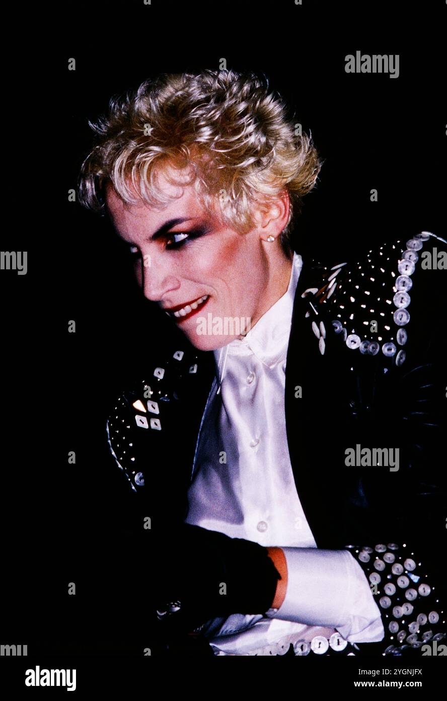 Eurythmics, britisches Pop und New Wave Duo, Sängerin Annie Lennox bei ...