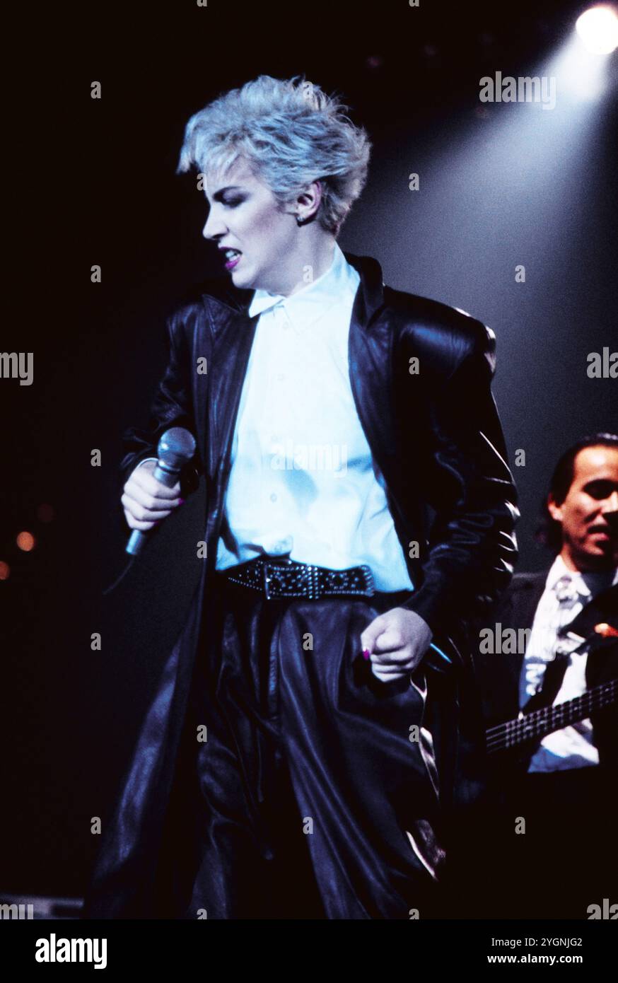 Eurythmics, britisches Pop und New Wave Duo, Sängerin Annie Lennox bei ...