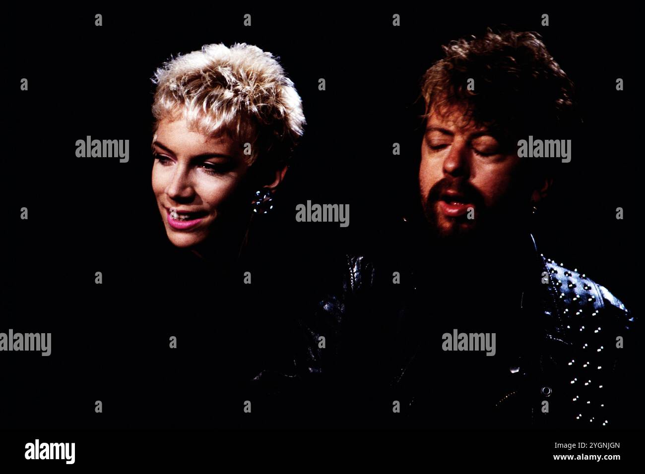 Eurythmics, britisches Pop und New Wave Duo, Sängerin Annie Lennox und ...