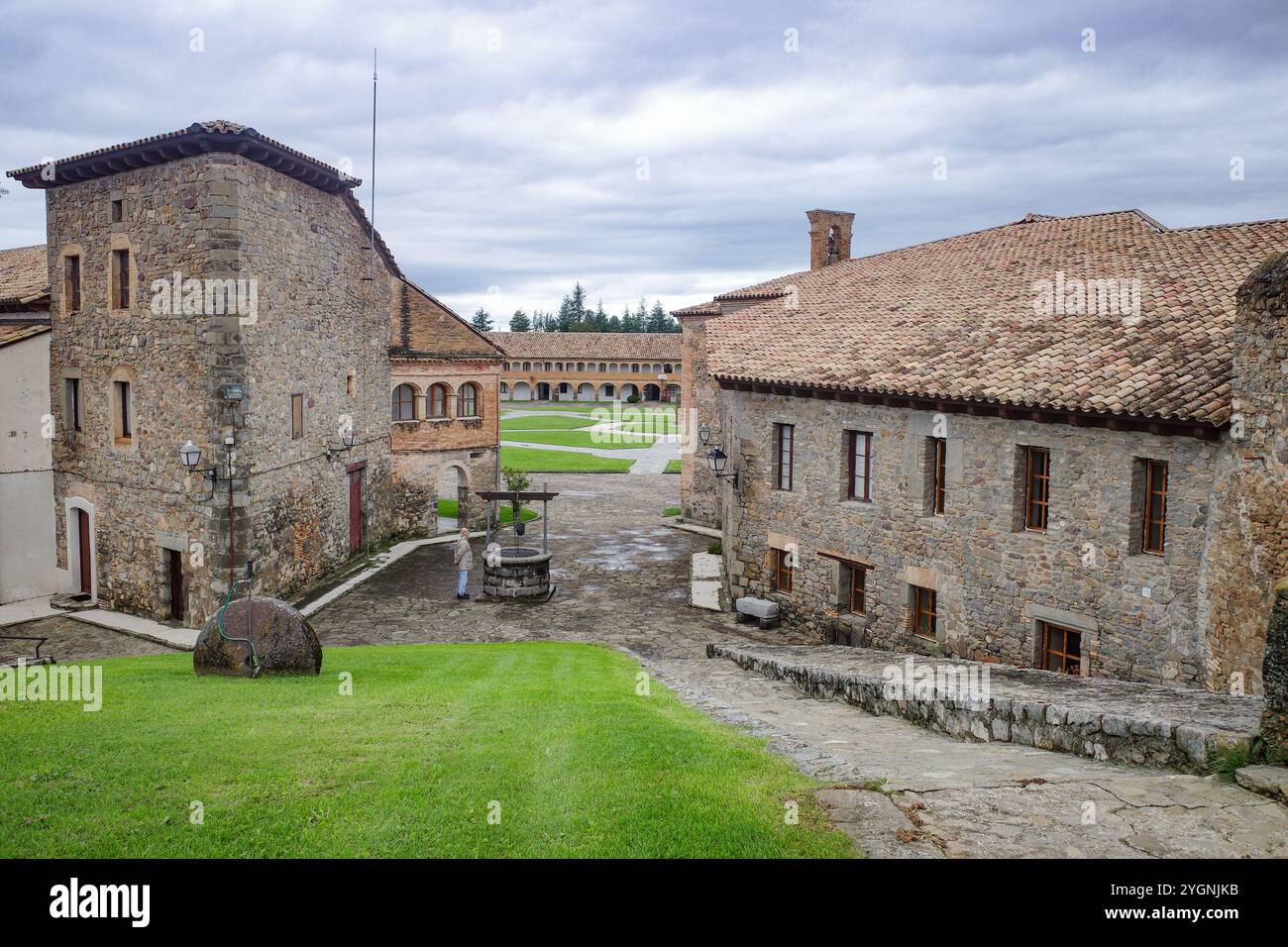 Jaca, Spain - 21 Sept, 2024: Walls of the Castle of San Pedro and ...