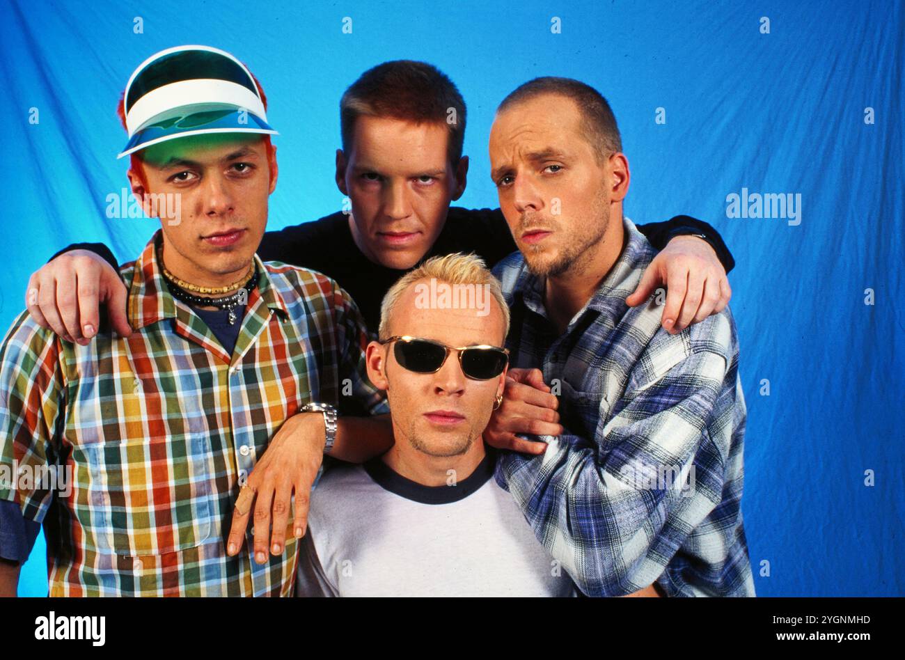 Die Fantastischen Vier, aka Fanta 4, deutsche Hip-Hop und Rap Gruppe ...