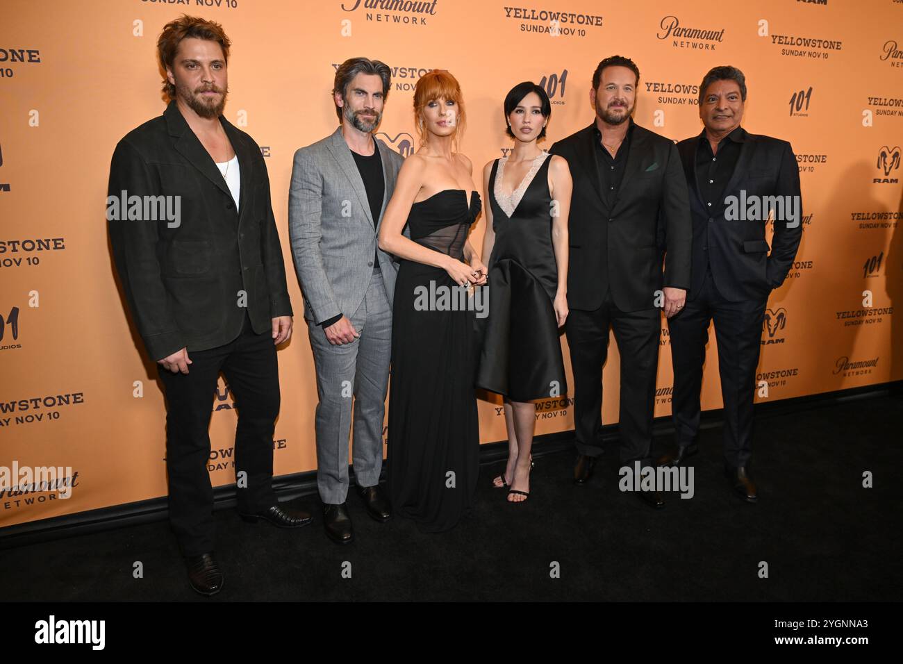 Luke Grimes, Wes Bentley, Kelly Reilly, Kelsey Asbille Chow, Cole ...