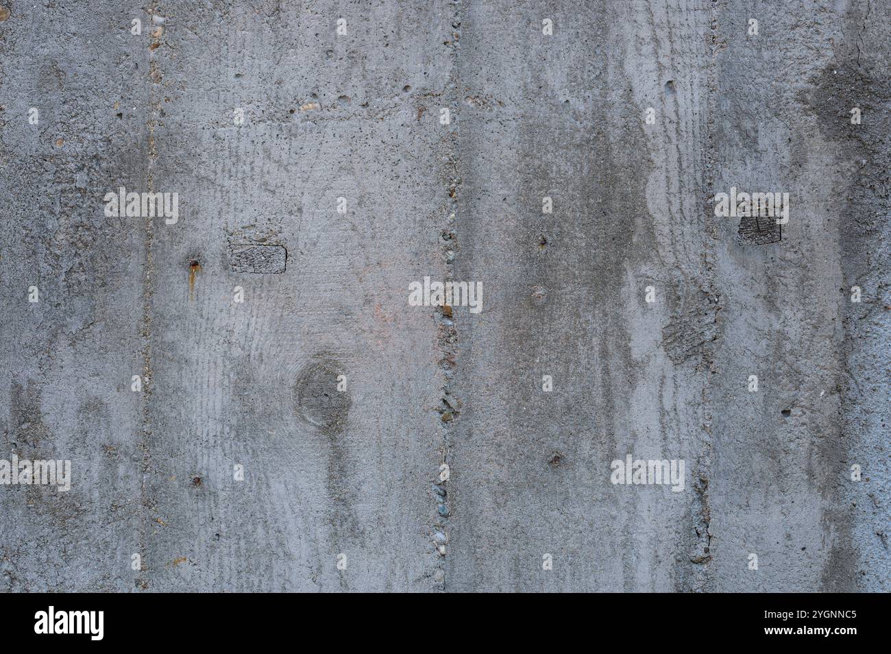 background with reinforced concrete texture, with imprint from casting ...